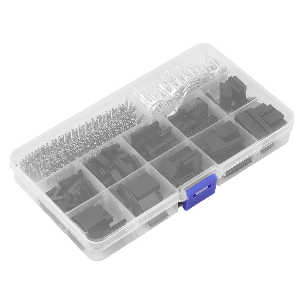 Neyseki Popular Practical 650pcs Boxed 2.54 Male Terminal Plastic Shell ...