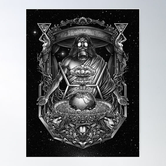 Population Control Poster Wall Art, Modern Wall Decor For Living Room ...