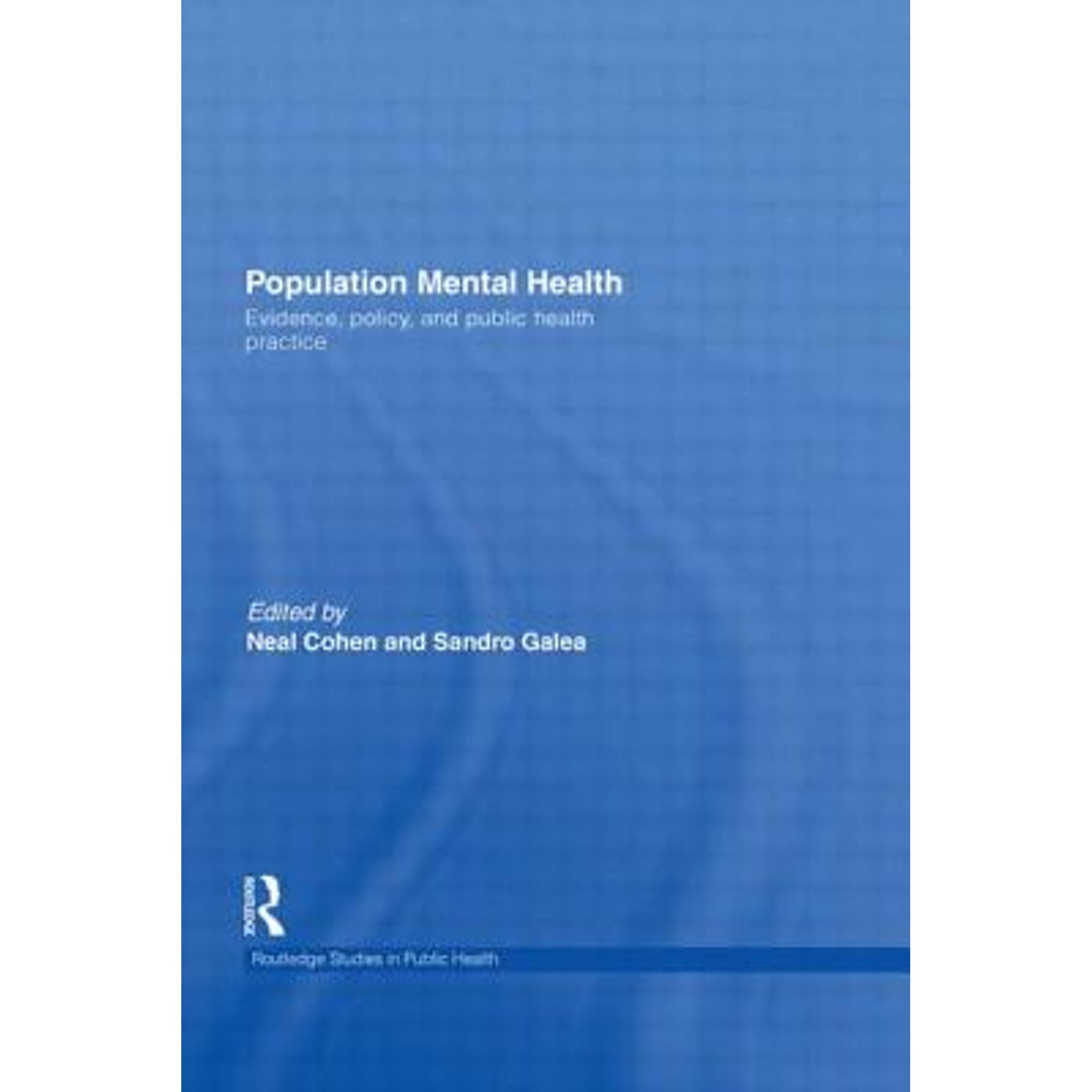 Pre-Owned Population Mental Health : Evidence, Policy, and Public ...