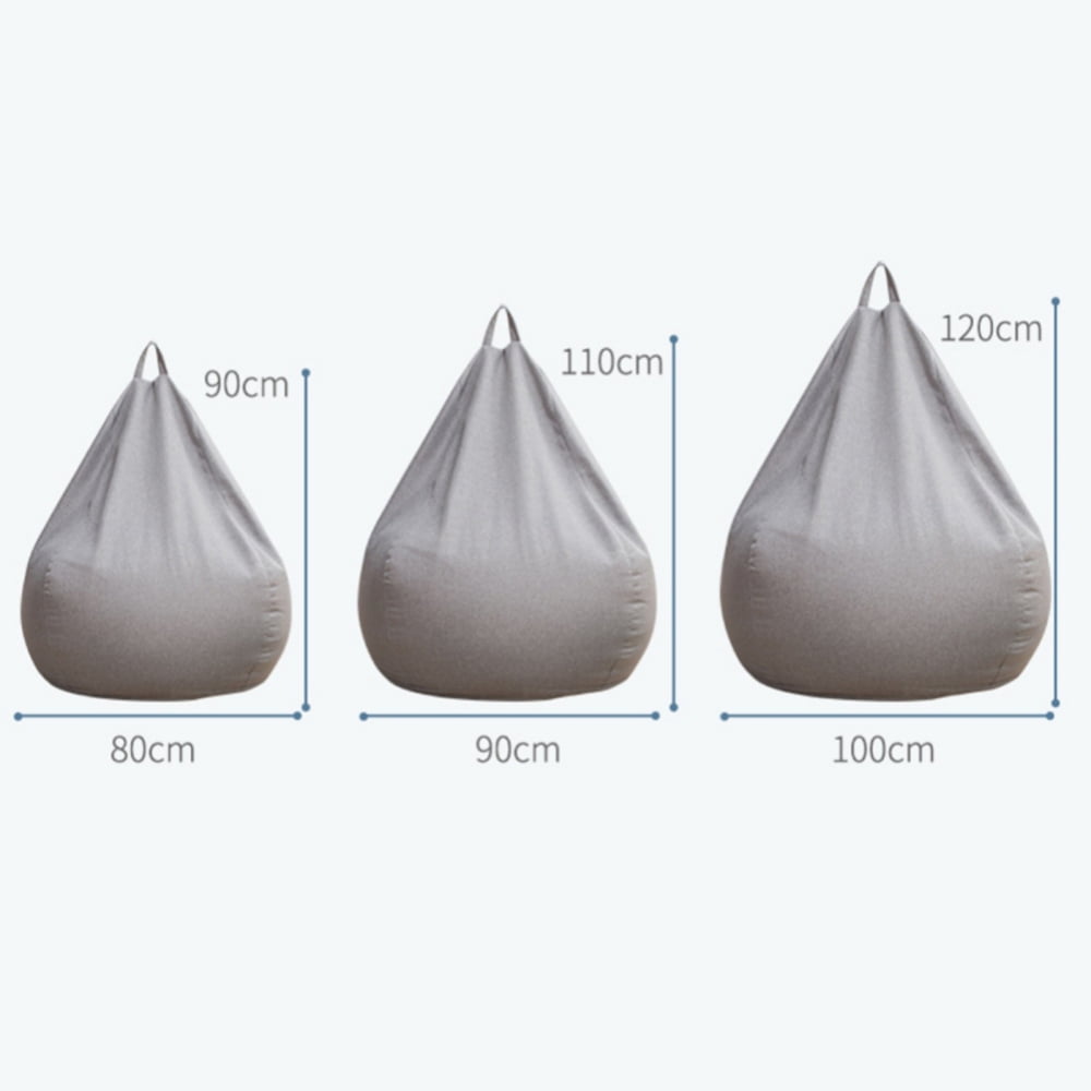Popvcly Bean Bag Inner Liner,Easy Cleaning Bean Bag Insert Replacement ...