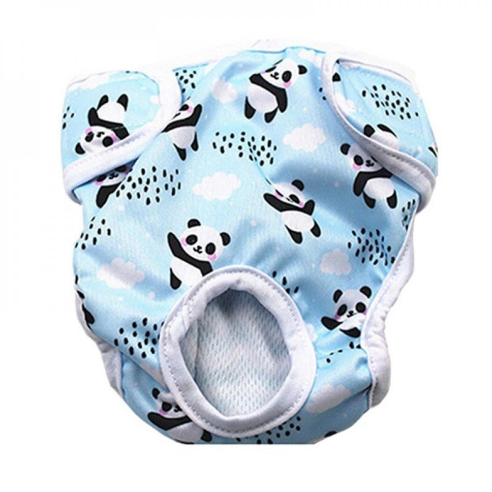 Popvcly Female Dog Cat Physiological Sanitary Pants Shorts Underwear ...