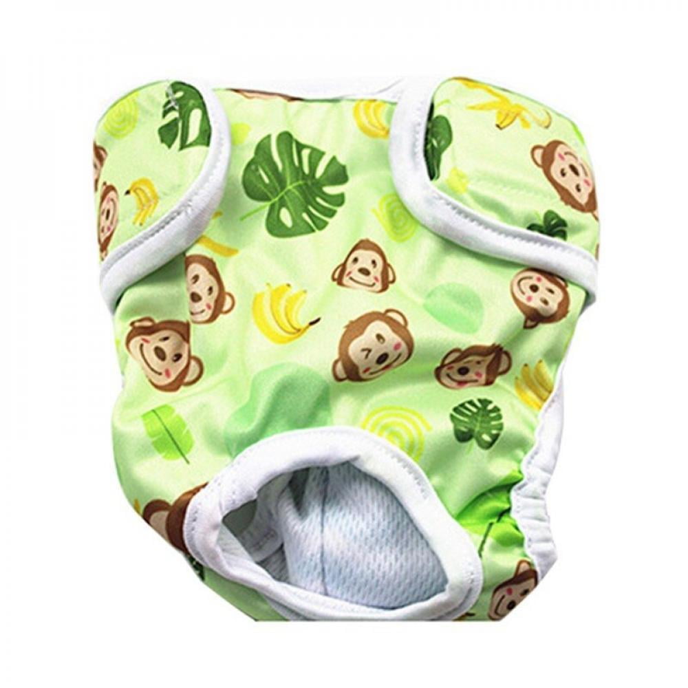 Popvcly Female Dog Cat Physiological Sanitary Pants Shorts Underwear ...