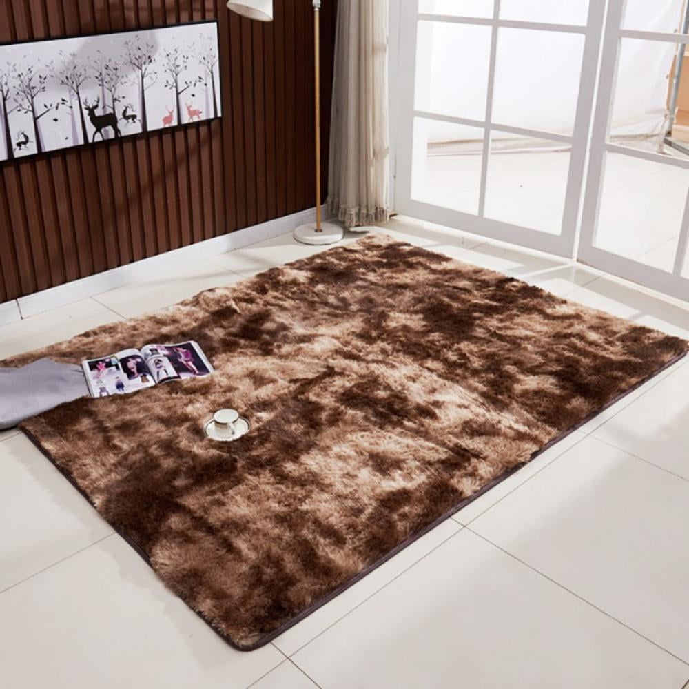 Popvcly Thick Fluffy Rug for Living Room Kids Room Plush Rugs, Soft ...