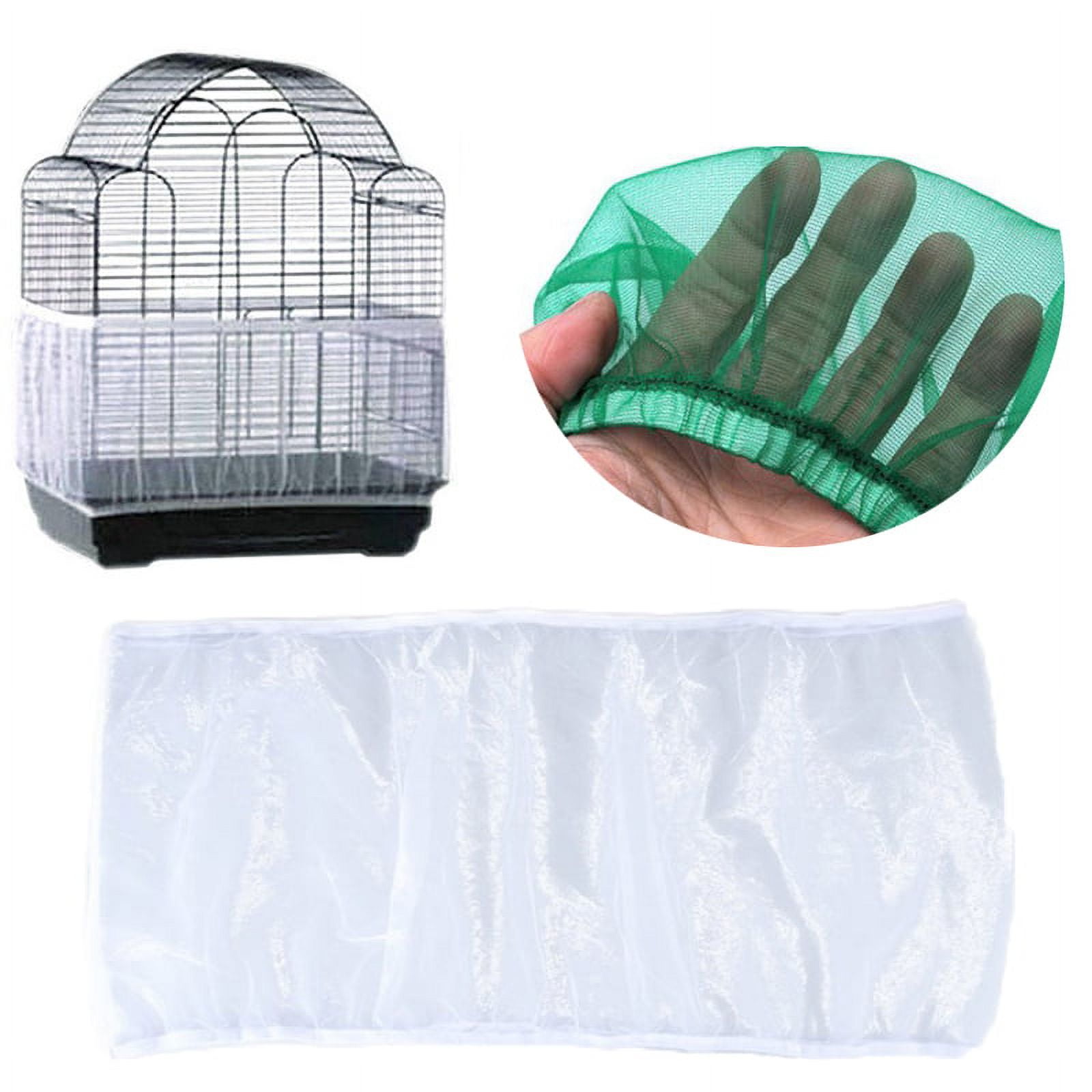 Popvcly Universal Bird Cage Seed Catcher,3 Packs Seed Catcher Guard Net ...