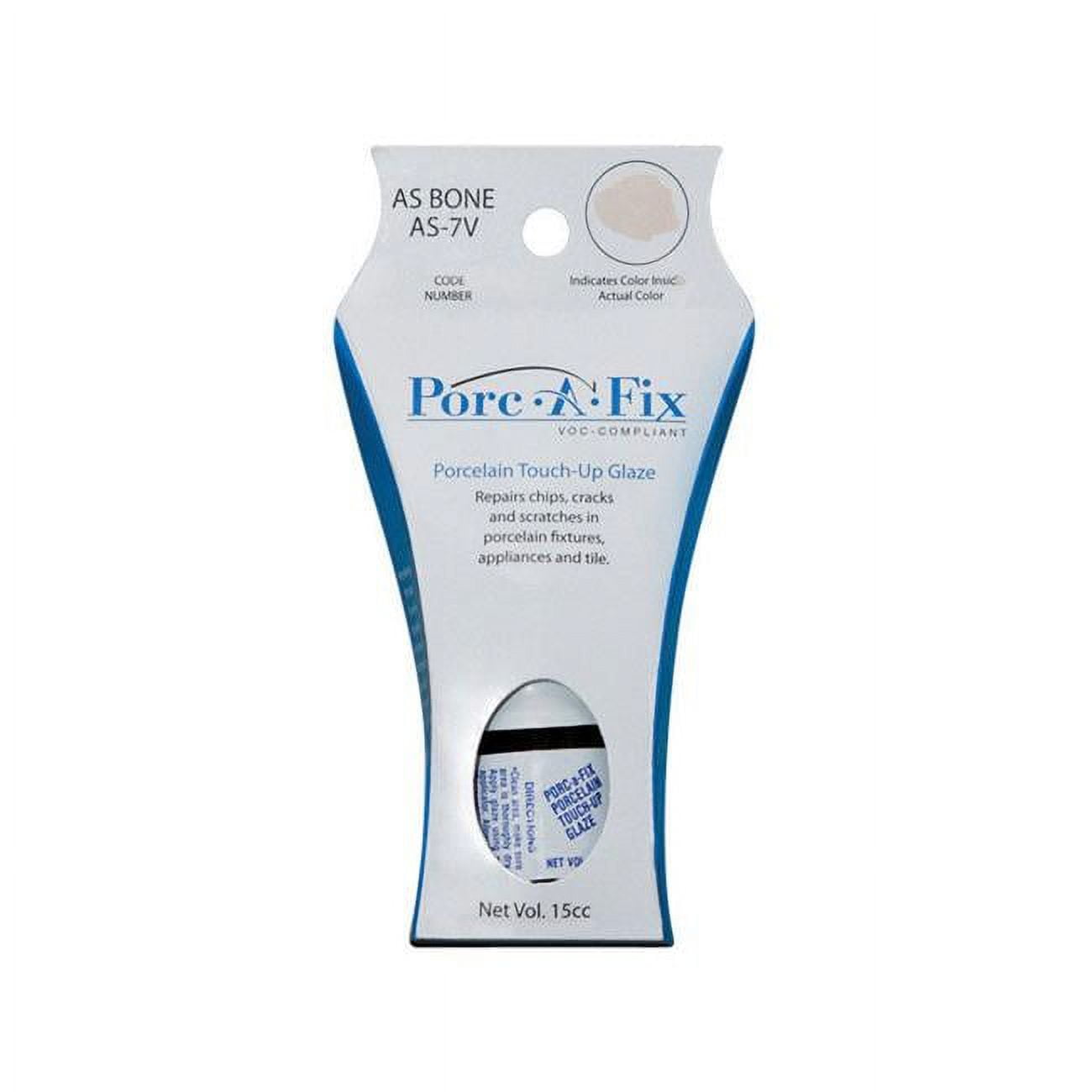 Porc-A-Fix Porcelain Bone Touch-Up Glaze 15 cc - Walmart.com
