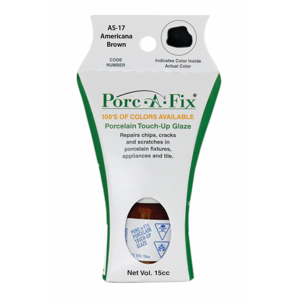 Porc-A-Fix Porcelain Touch-Up Kit for American Standard American Brown ...
