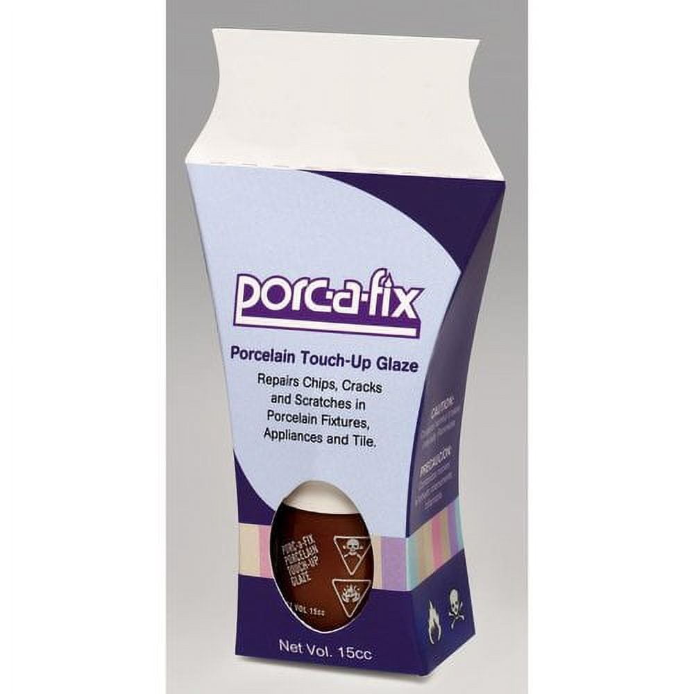Porc-a-Fix KK-1 Repair Glaze for Porcelain, Kohler White - Walmart.com