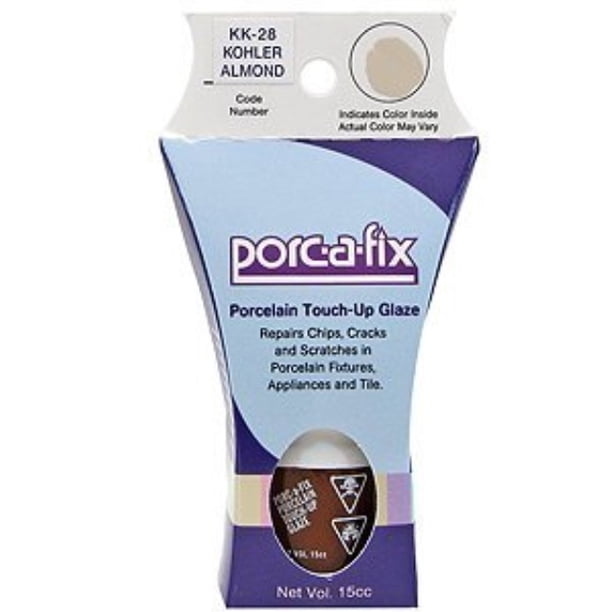 Porc-A-Fix Porcelain Touch Up Repair Glaze - Kohler - Almond (KK-28 ...