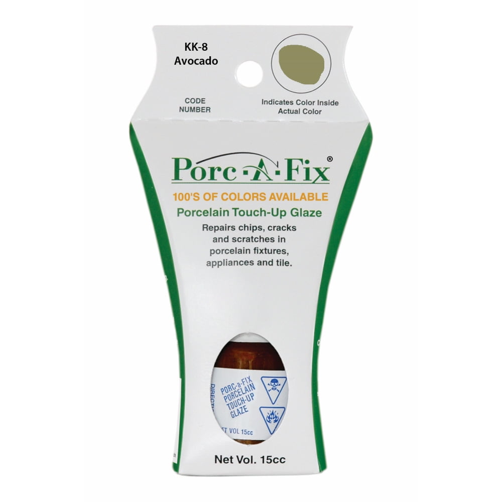 Porc-A-Fix Porcelain Touch Up Repair Glaze - Kohler - Avocado (KK-8 ...