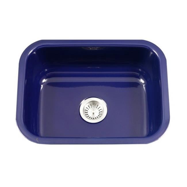 Porcela Series Porcelain Enamel Steel Undermount Single Bowl Kitchen ...