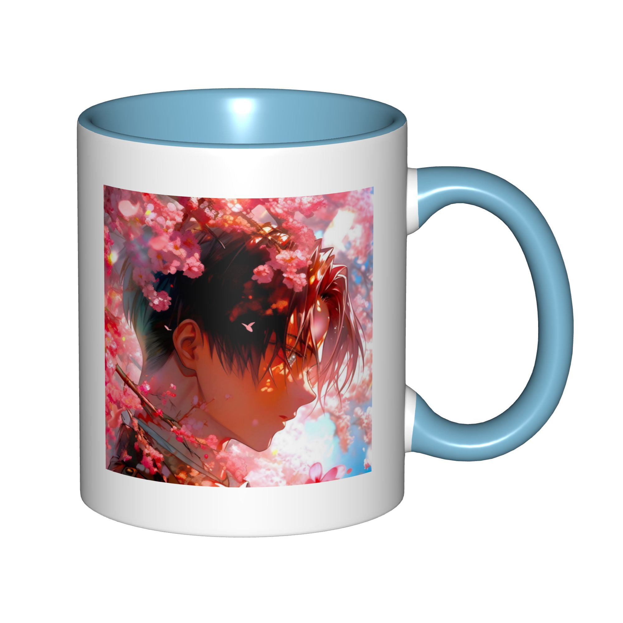 Porcelain Coffee Mug Home Decor Attack On Titan Levi Ackerman Coffee ...