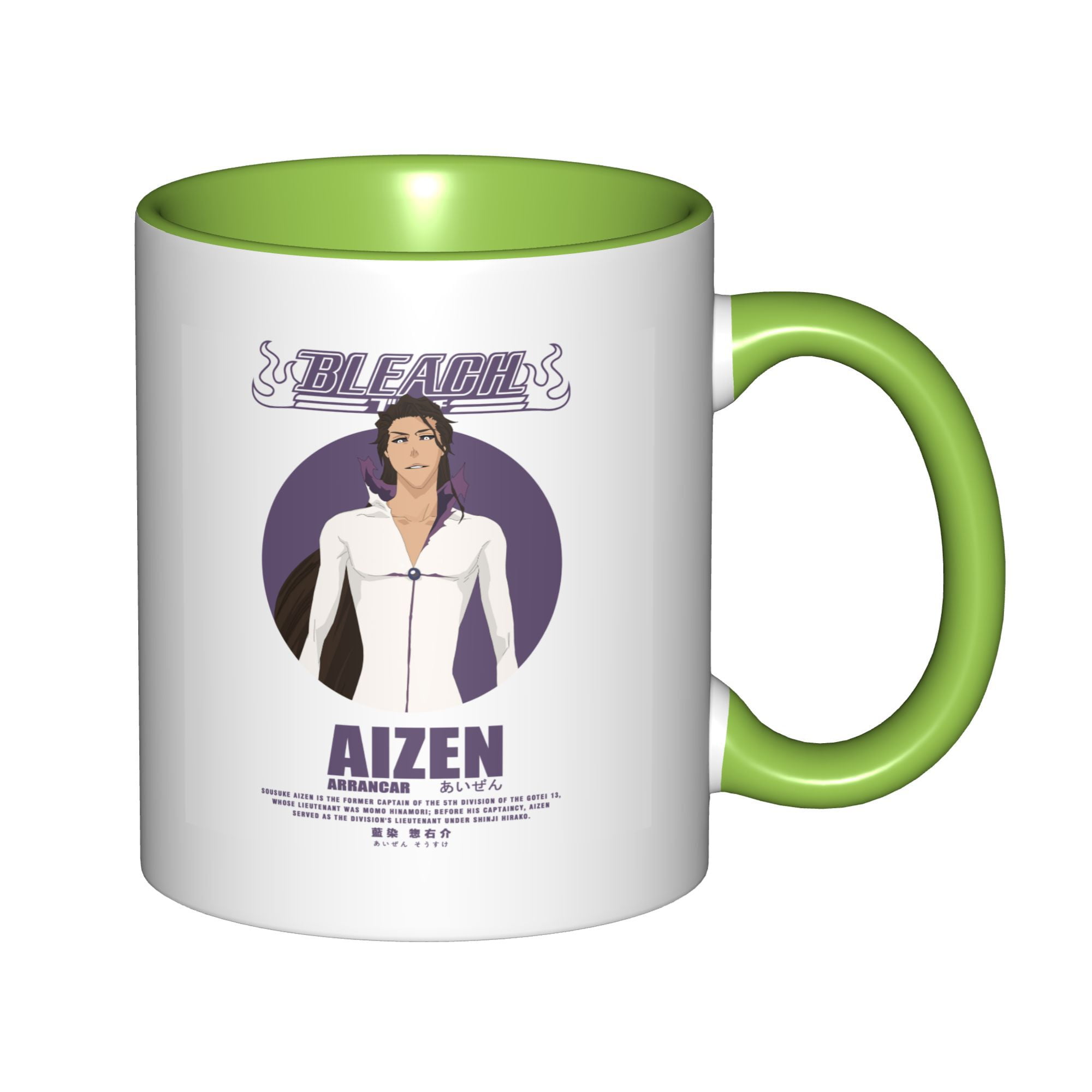 Porcelain Coffee Mug Home Decor Bleach Aizen Sousuke Coffee Cup for Tea ...