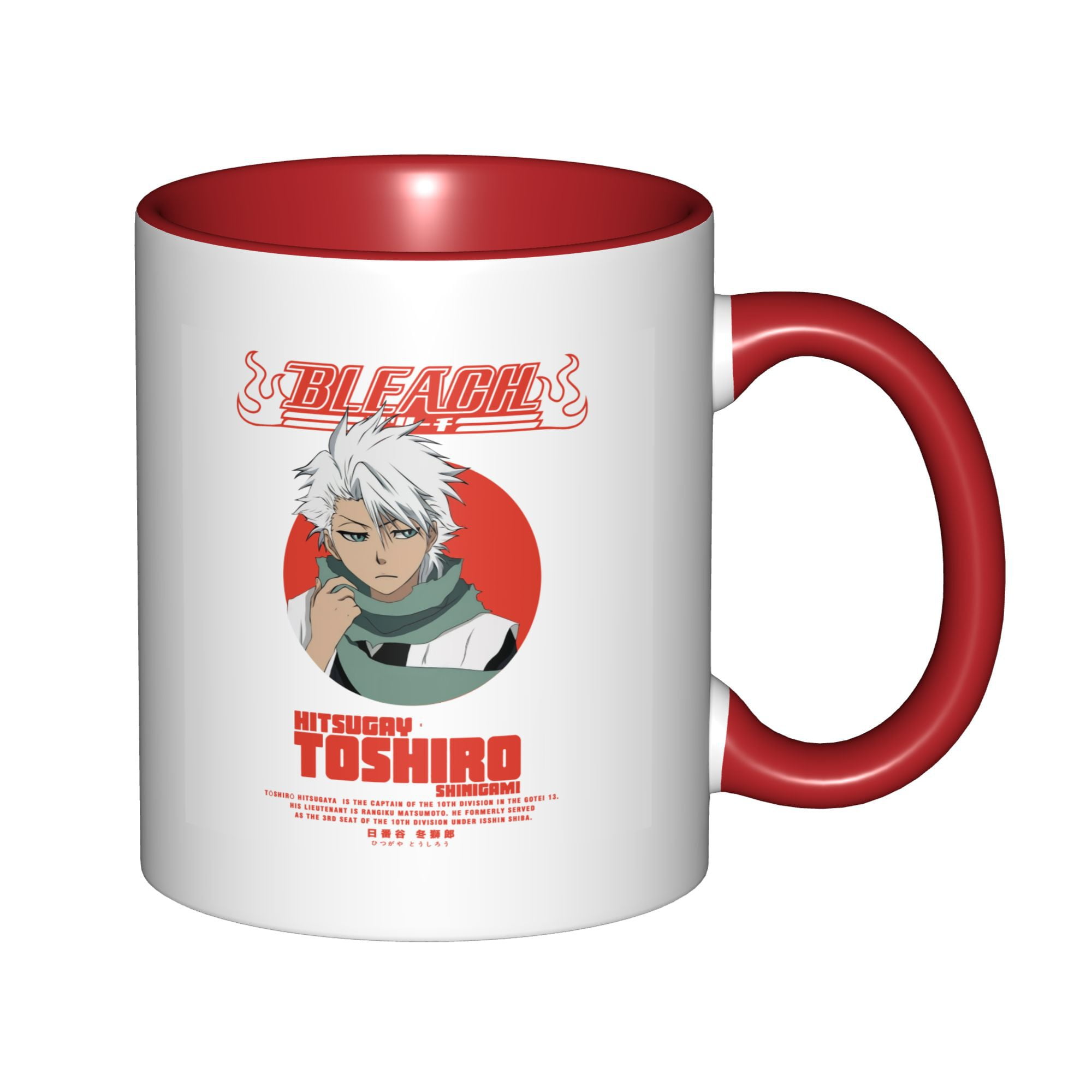 Porcelain Coffee Mug Home Decor Bleach Hitsugaya Toushirou Toshiro ...