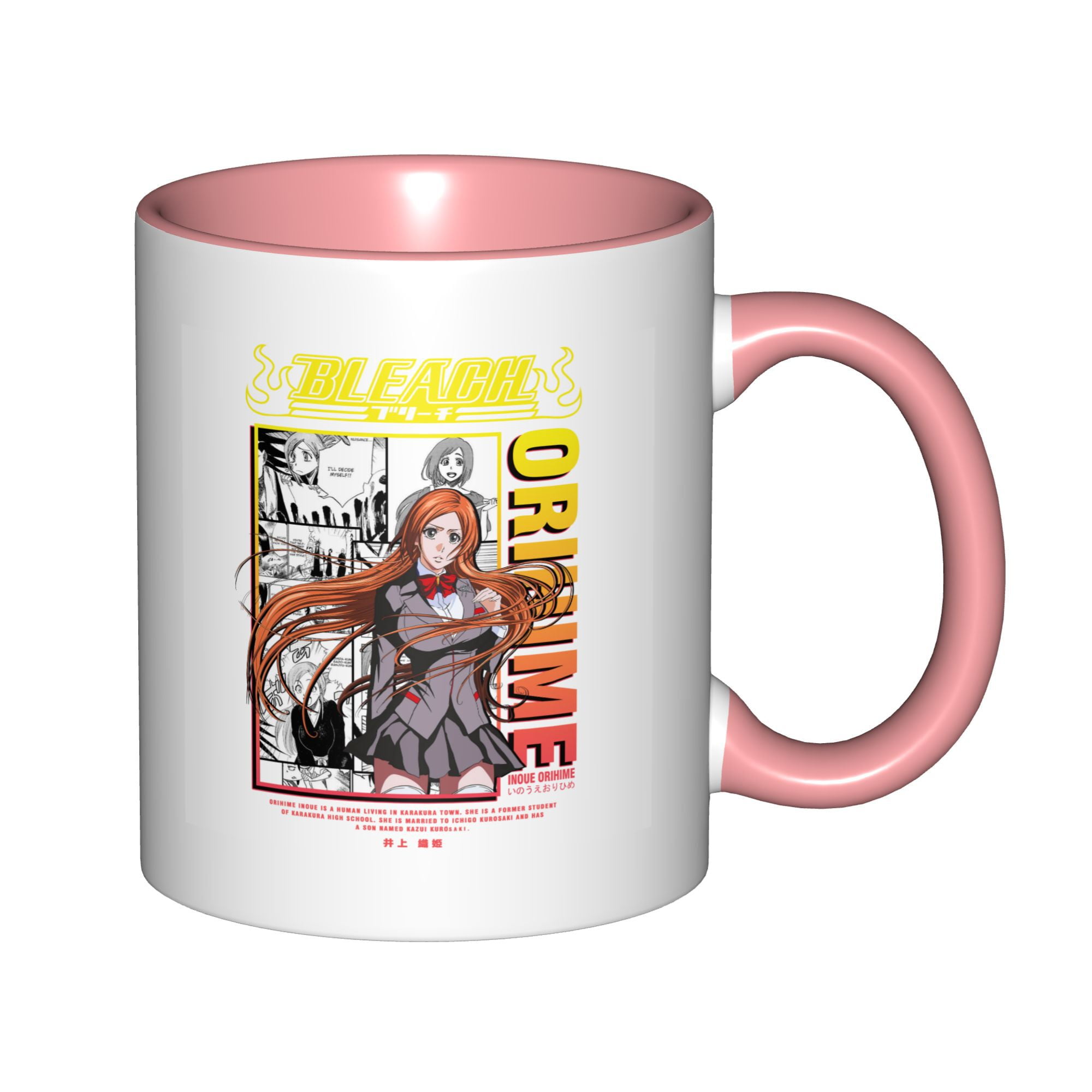 Porcelain Coffee Mug Home Decor Bleach Inoue Orihime Coffee Cup for Tea ...