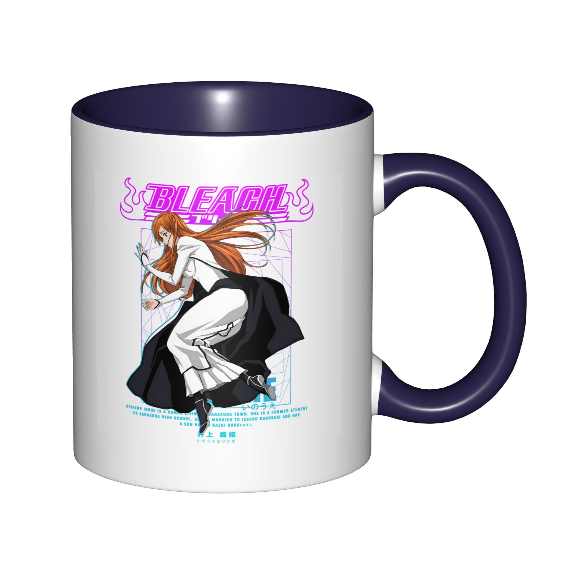 Porcelain Coffee Mug Home Decor Bleach Inoue Orihime Coffee Cup for Tea ...