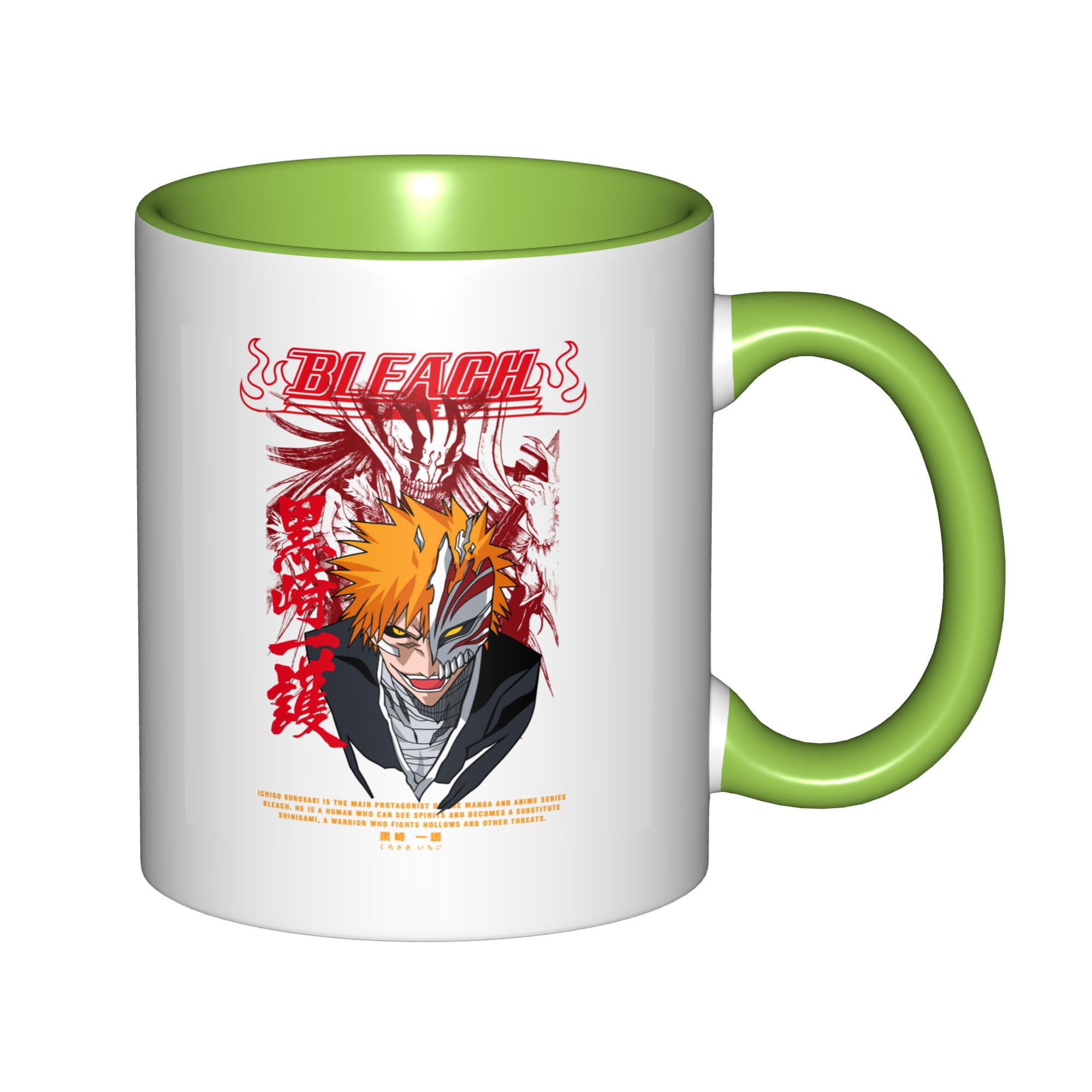Porcelain Coffee Mug Home Decor Bleach Kurosaki Ichigo Coffee Cup for ...