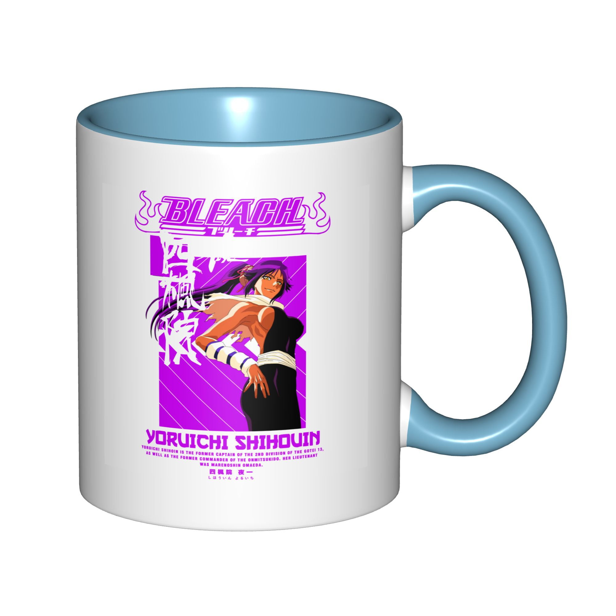 Porcelain Coffee Mug Home Decor Bleach Shihouin Yoruichi Coffee Cup for ...