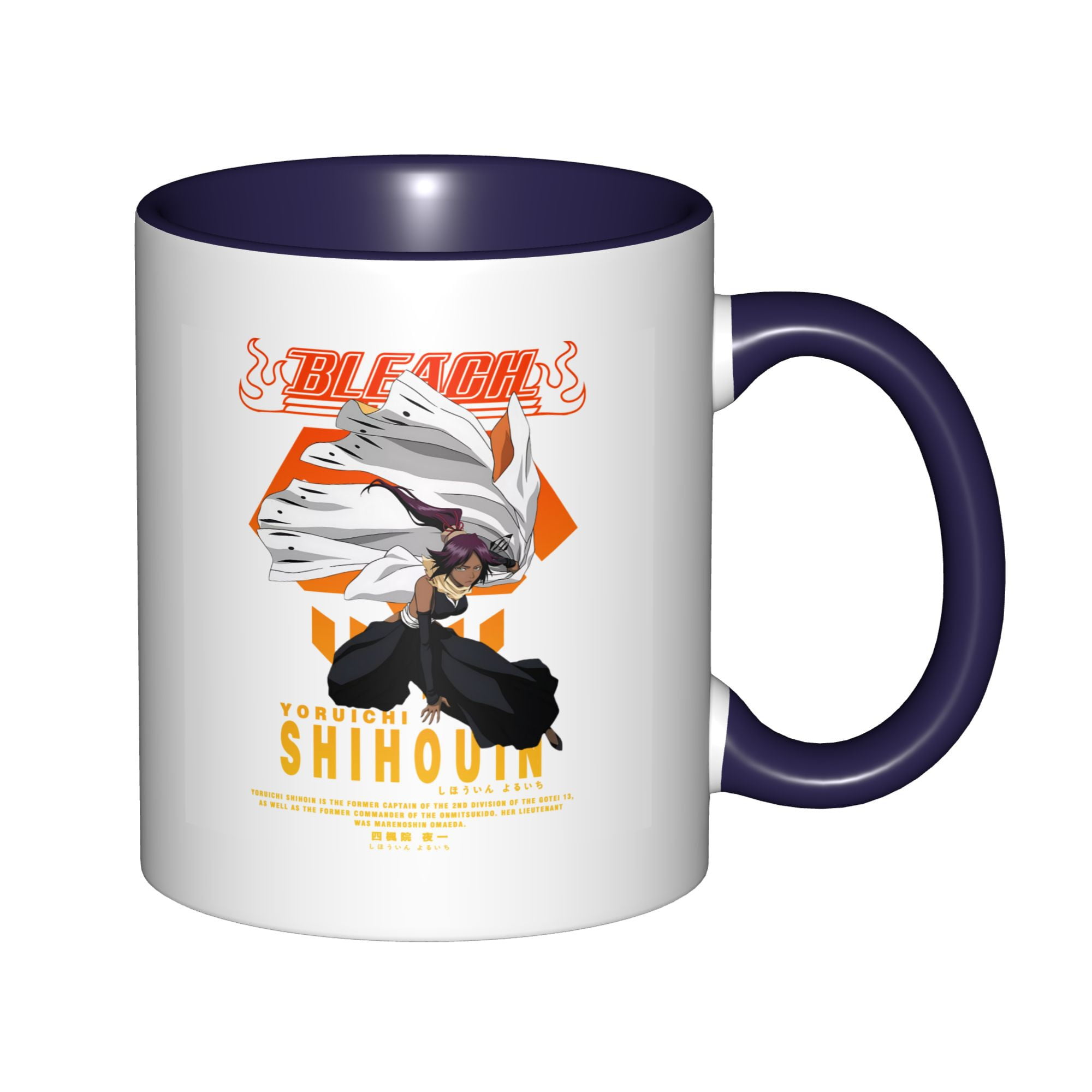 Porcelain Coffee Mug Home Decor Bleach Shihouin Yoruichi Coffee Cup for ...