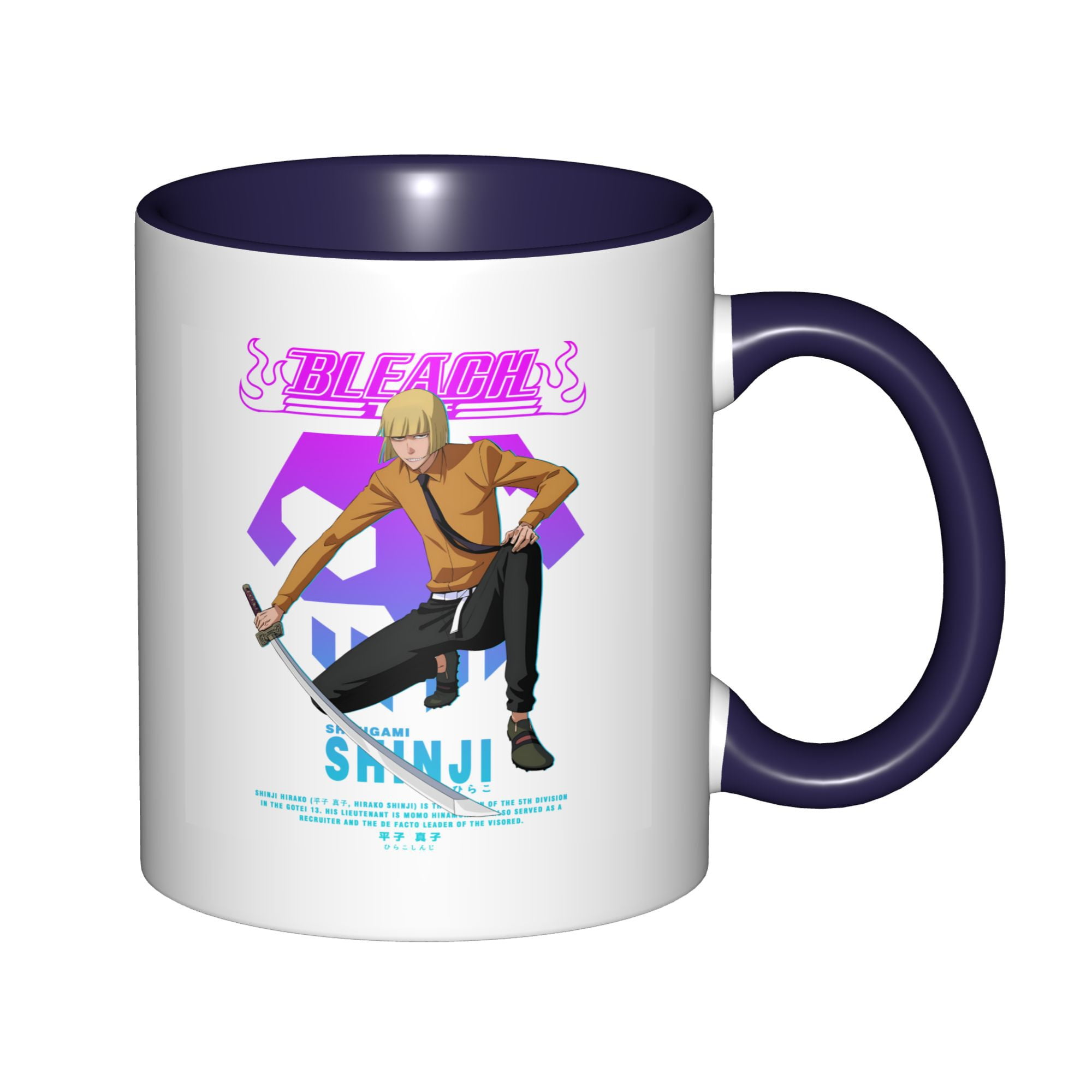 Porcelain Coffee Mug Home Decor Bleach Shinji Hirako Coffee Cup for Tea ...