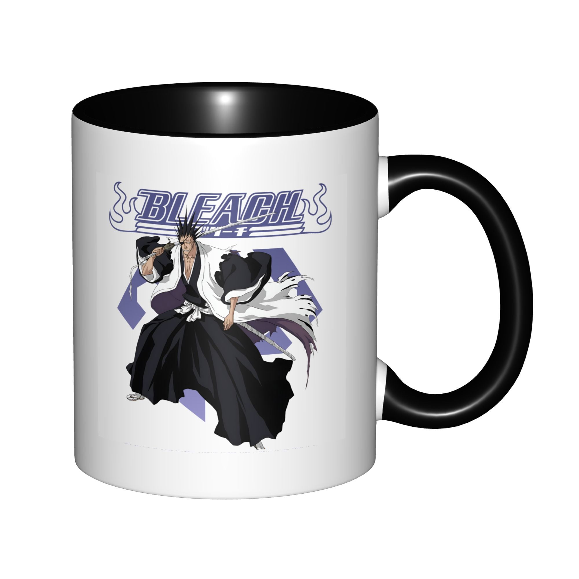 Porcelain Coffee Mug Home Decor Bleach Zaraki Kenpachi Coffee Cup for ...