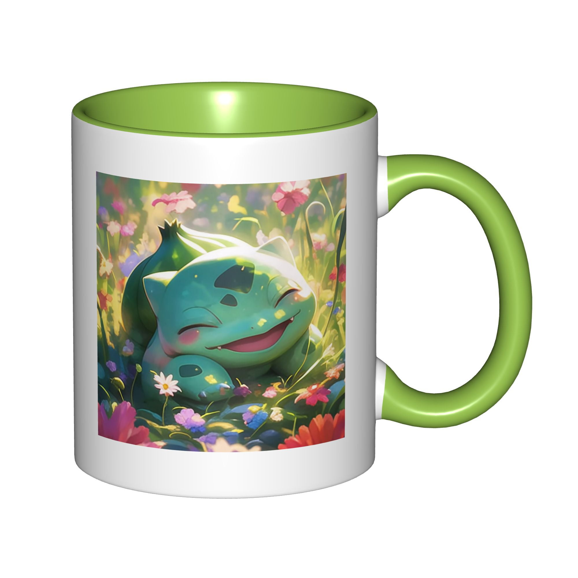 Porcelain Coffee Mug Home Decor Bulbasaur Coffee Cup for Tea Latte ...