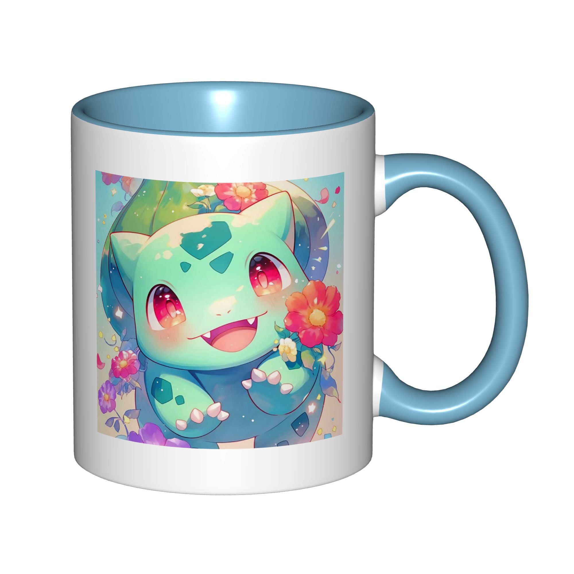 Porcelain Coffee Mug Home Decor Bulbasaur Coffee Cup for Tea Latte ...