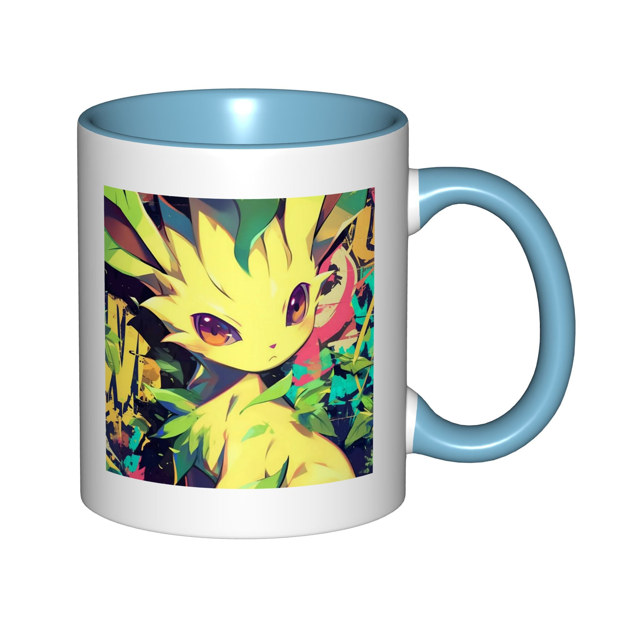 Porcelain Coffee Mug Home Decor Leafeon Coffee Cup for Tea Latte ...