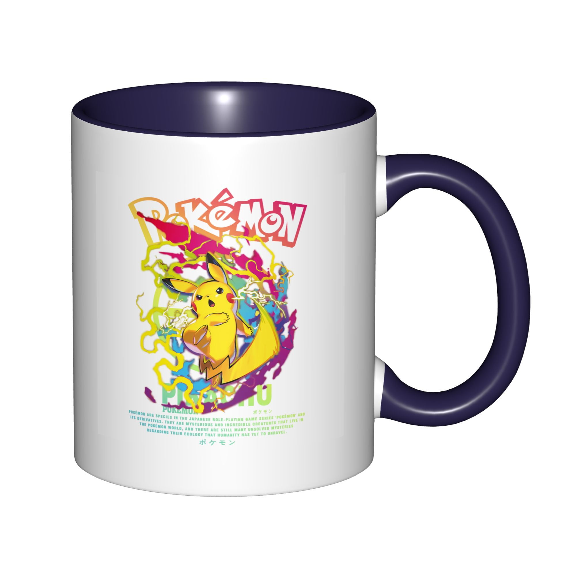 Porcelain Coffee Mug Home Decor Pikachu Coffee Cup for Tea Latte ...