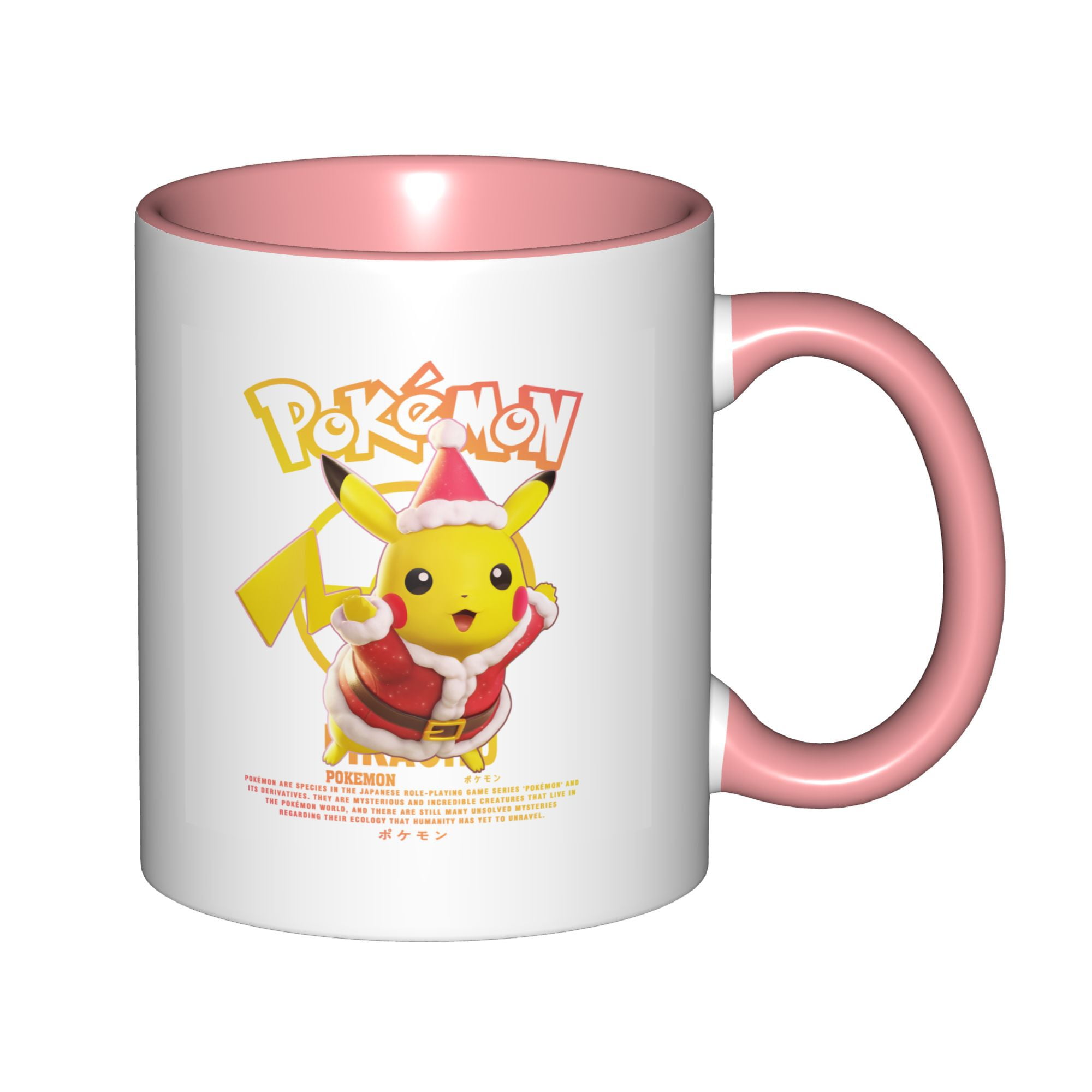 Porcelain Coffee Mug Home Decor Pikachu Coffee Cup for Tea Latte ...