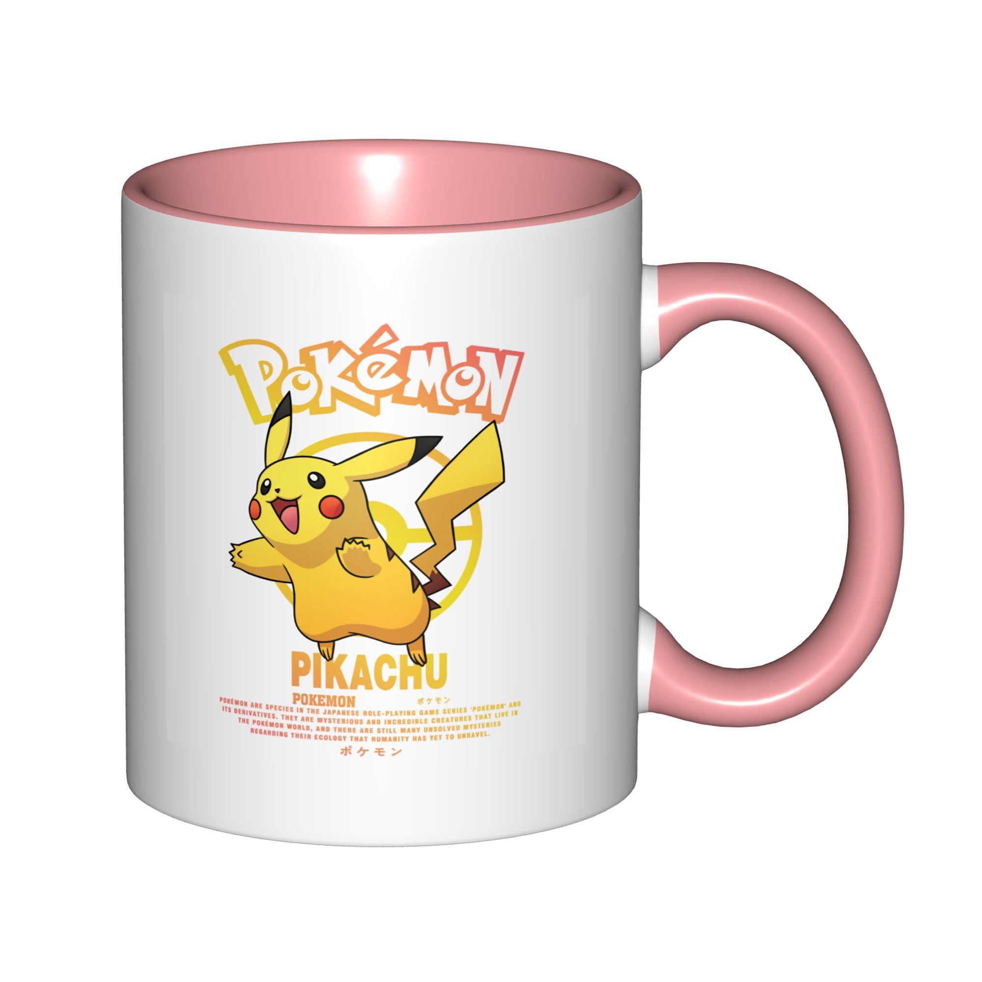 Porcelain Coffee Mug Home Decor Pikachu Coffee Cup for Tea Latte ...