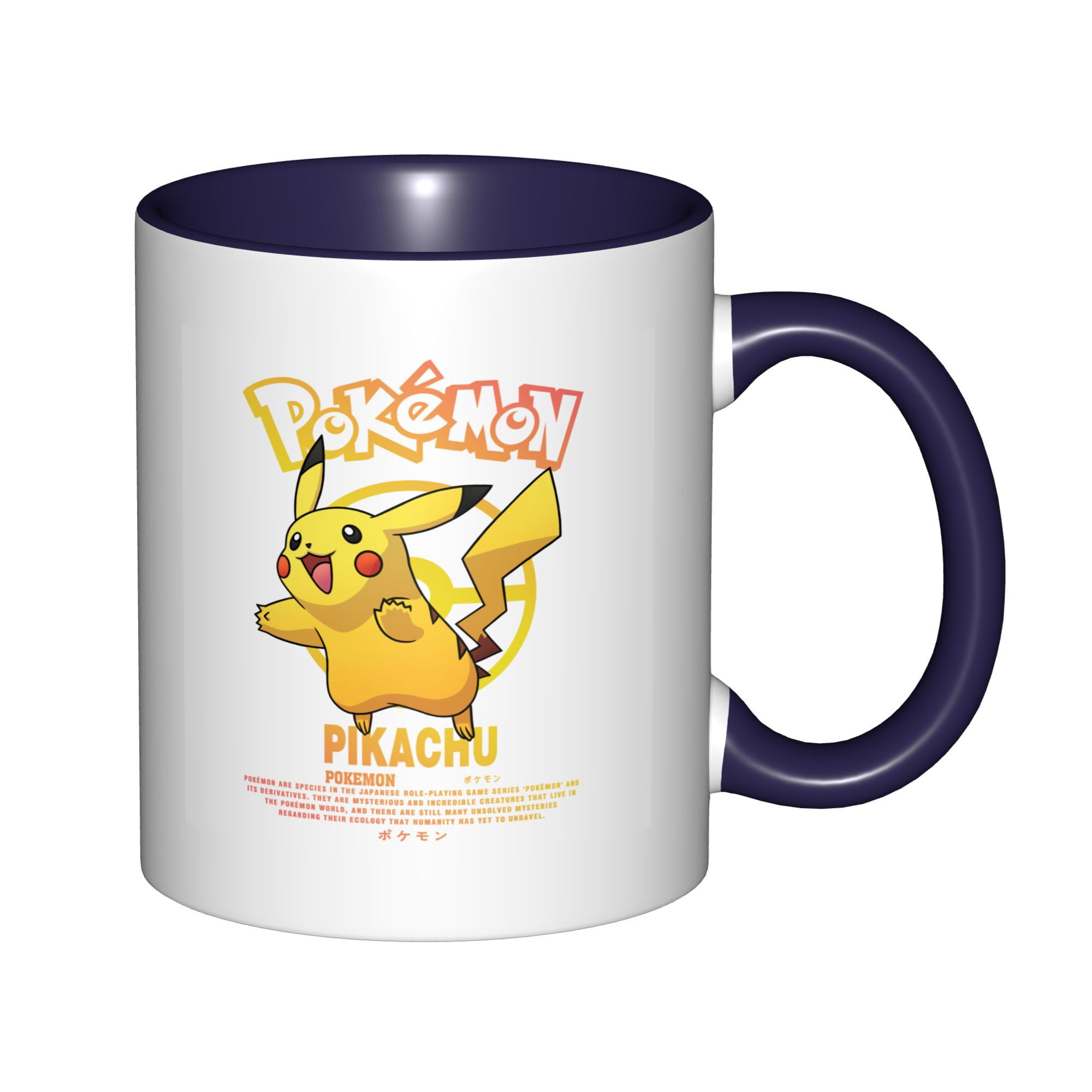 Porcelain Coffee Mug Home Decor Pikachu Coffee Cup for Tea Latte ...