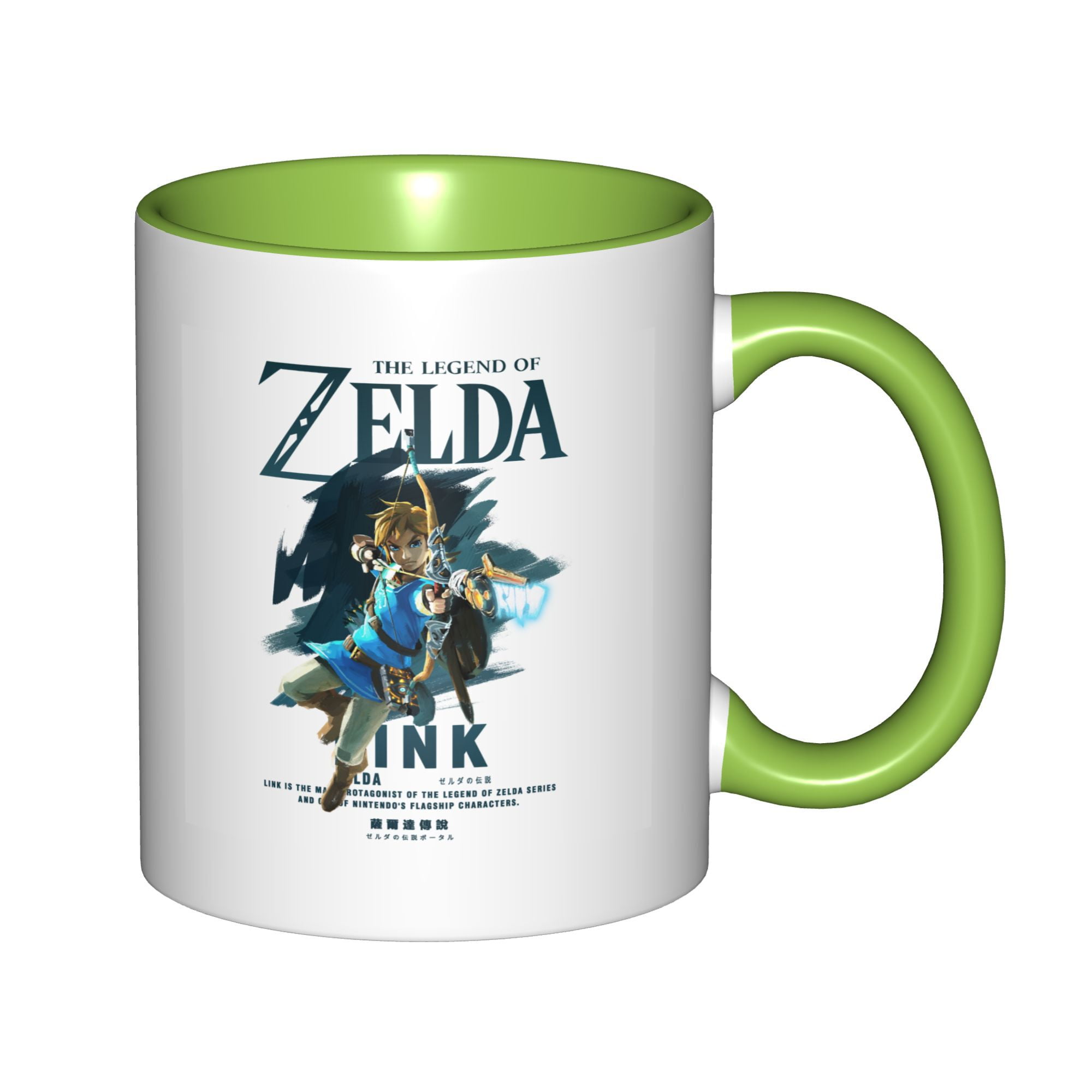 Porcelain Coffee Mug Home Decor The Legend of Zelda Link Coffee Cup for ...