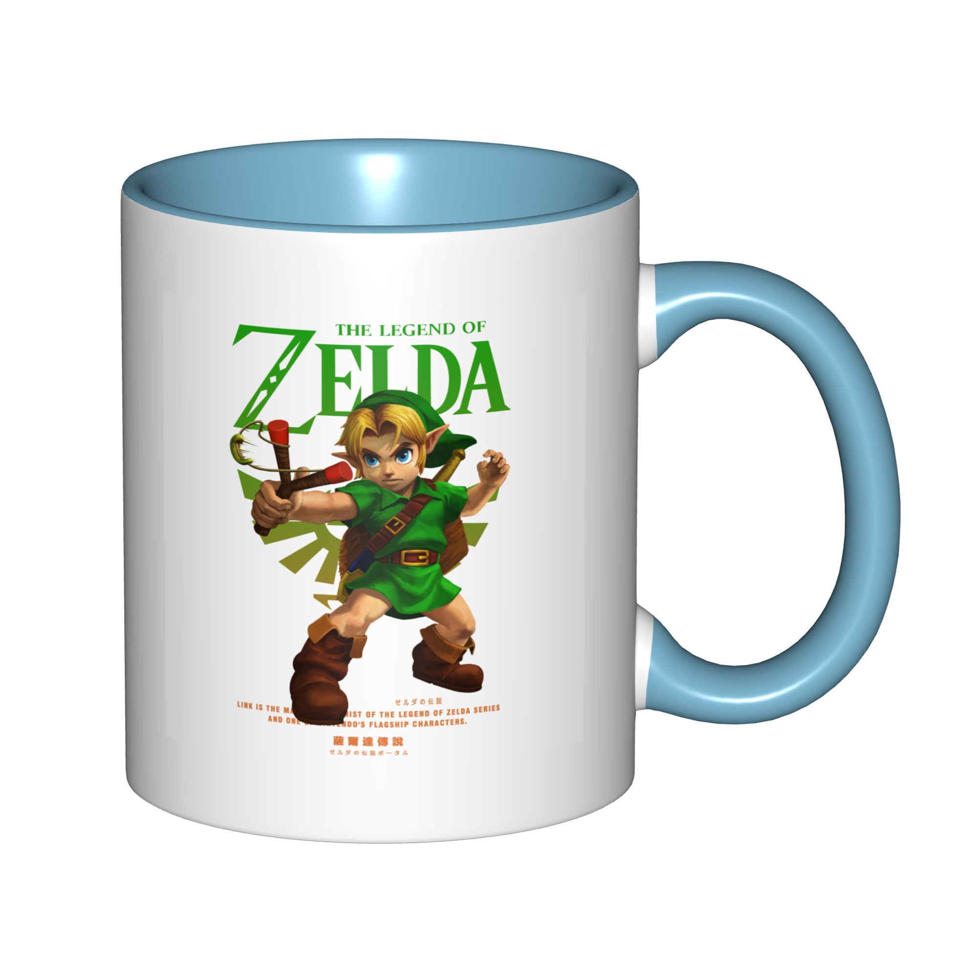 Porcelain Coffee Mug Home Decor The Legend of Zelda Link Coffee Cup for ...