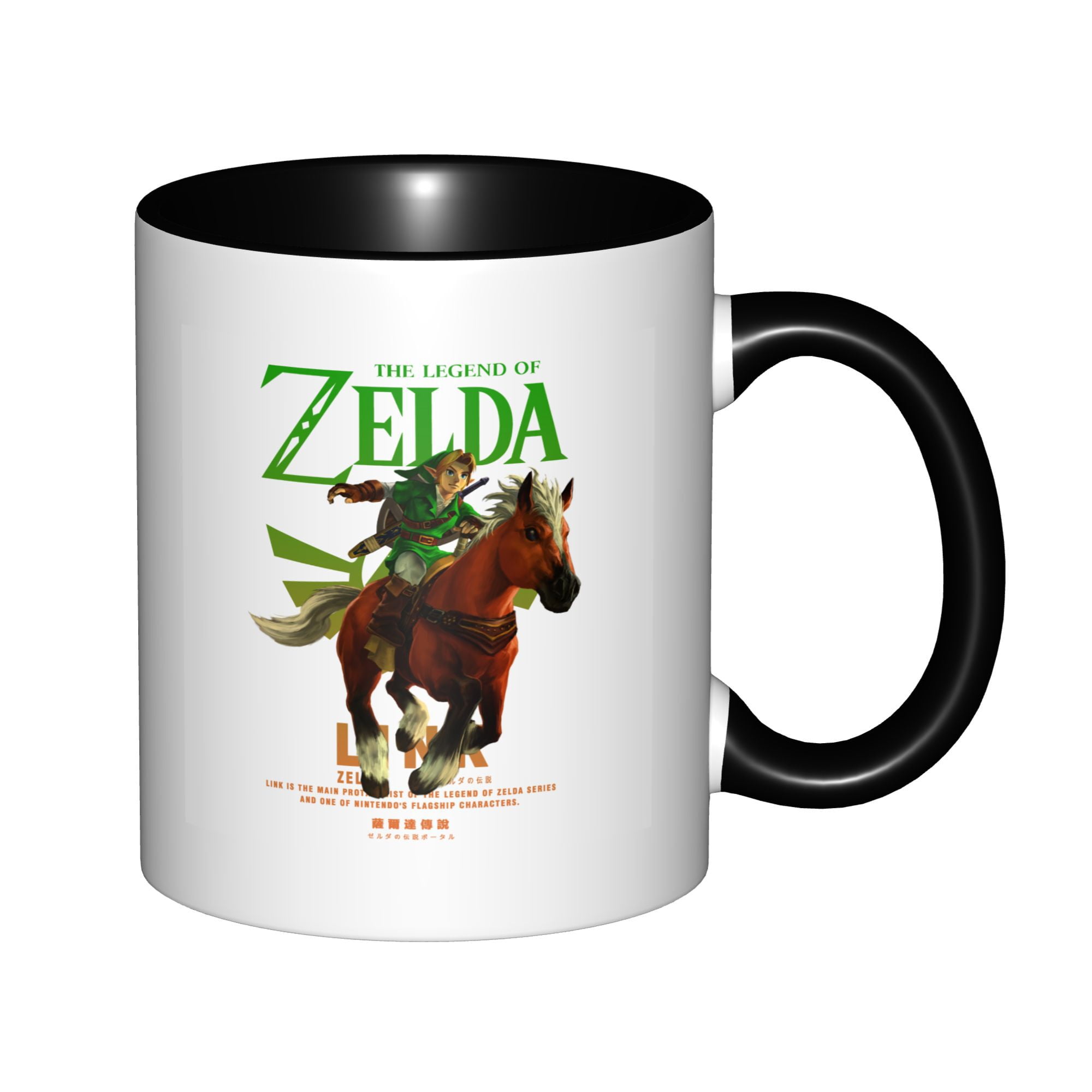 Porcelain Coffee Mug Home Decor The Legend of Zelda Link Coffee Cup for ...