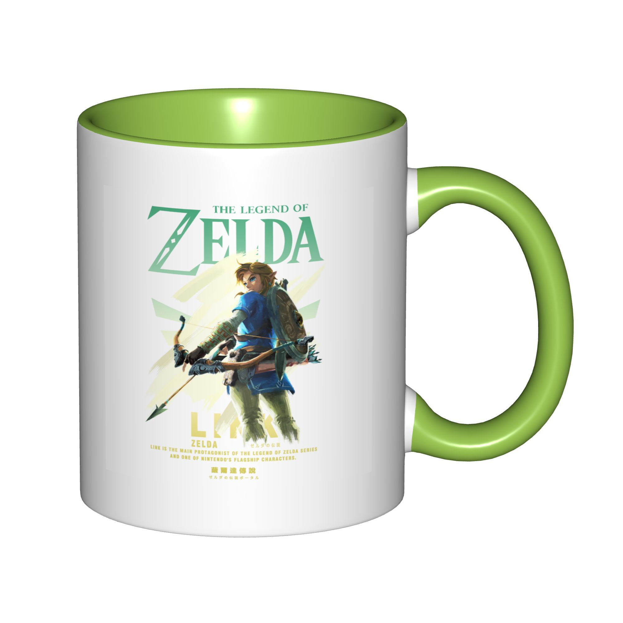 Porcelain Coffee Mug Home Decor The Legend of Zelda Link Coffee Cup for ...