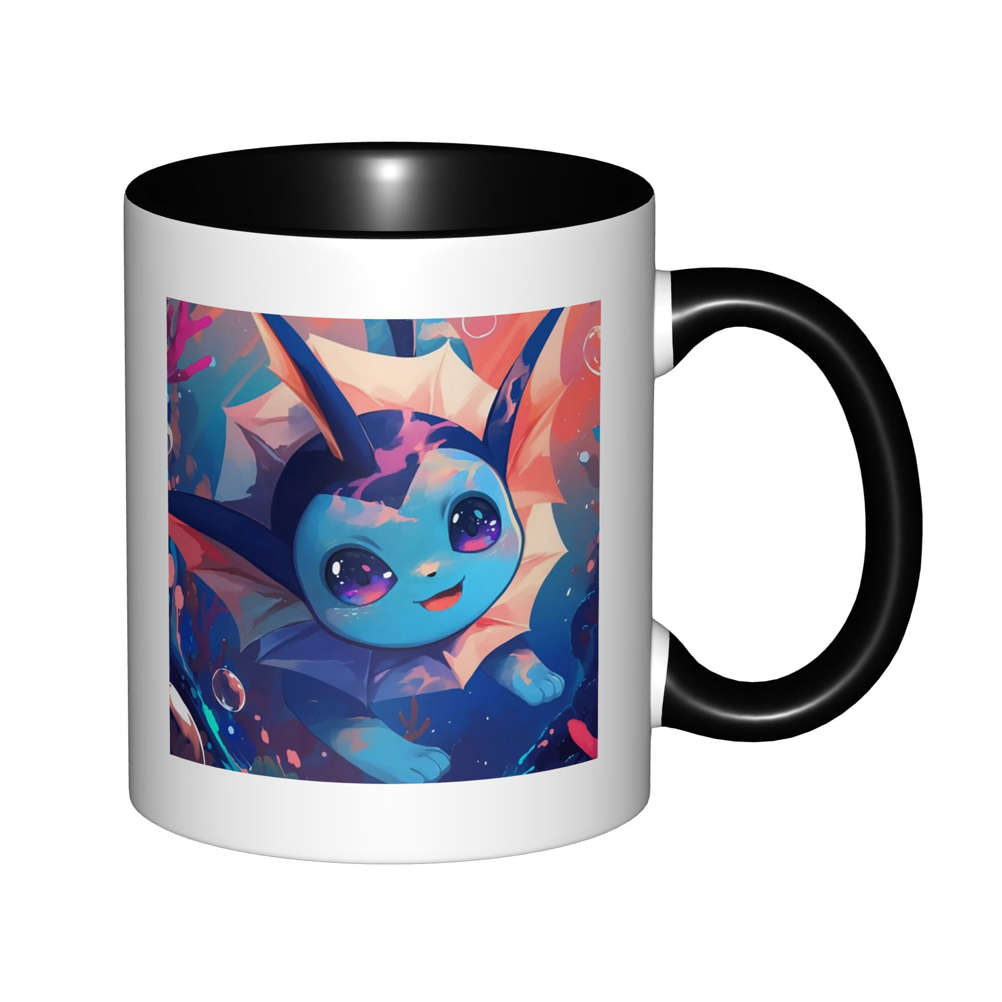 Porcelain Coffee Mug Home Decor Vaporeon Coffee Cup for Tea Latte ...