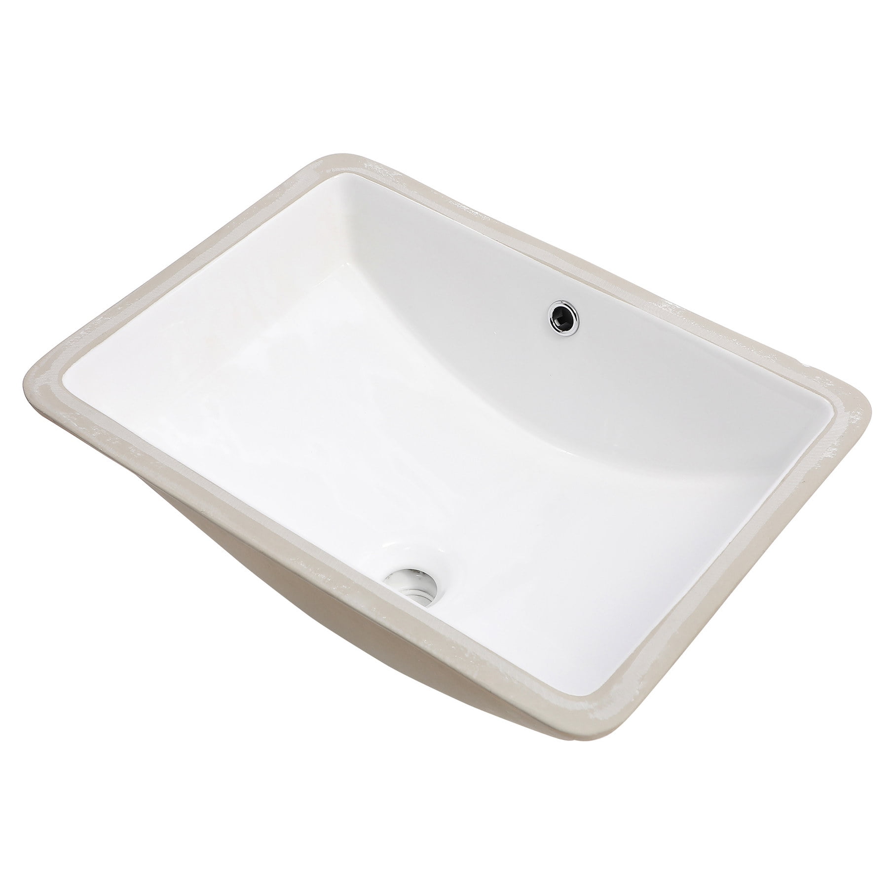 Porcelain Material - Smooth Finish - Bathroom Lavatory Sink - Provides ...