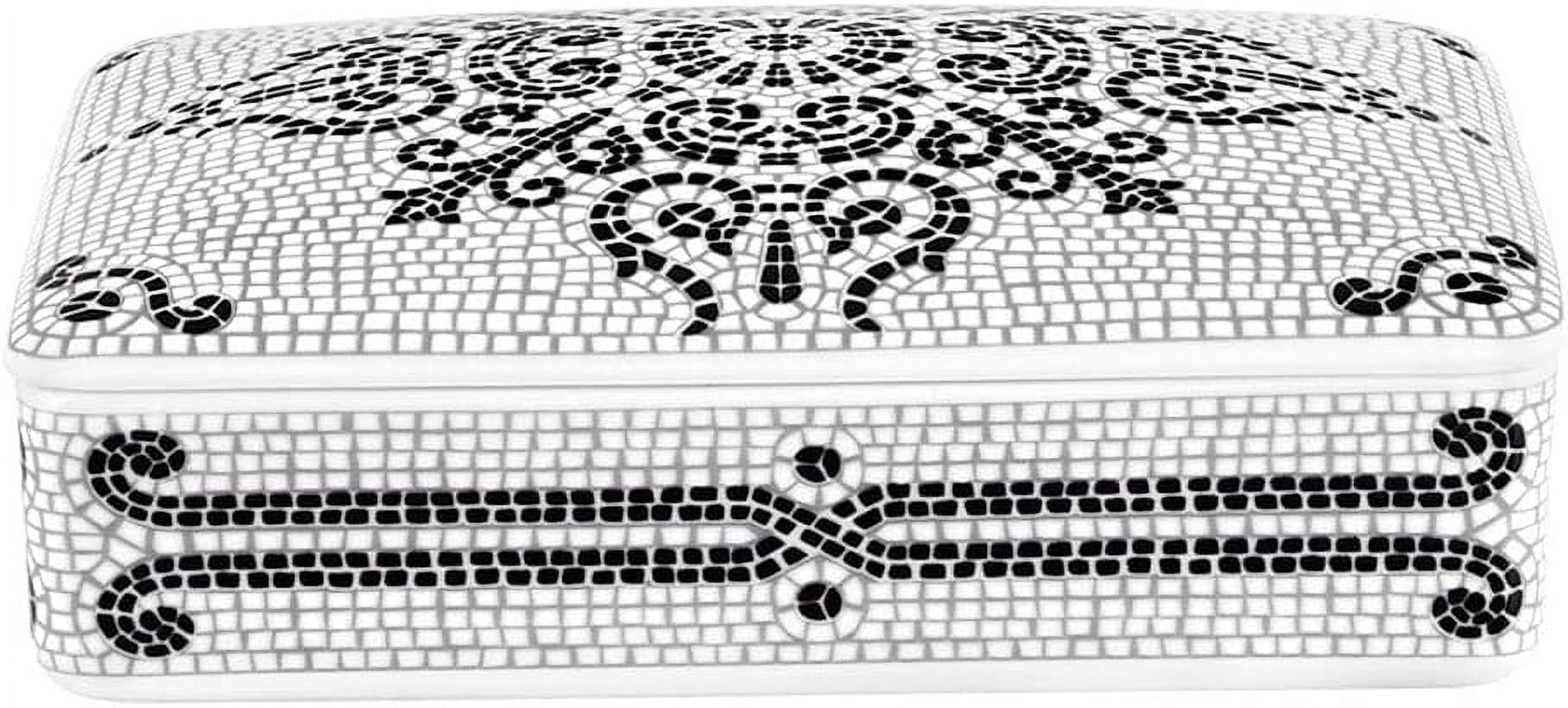 Porcelain Portuguese Cobblestone Card Box - Walmart.com
