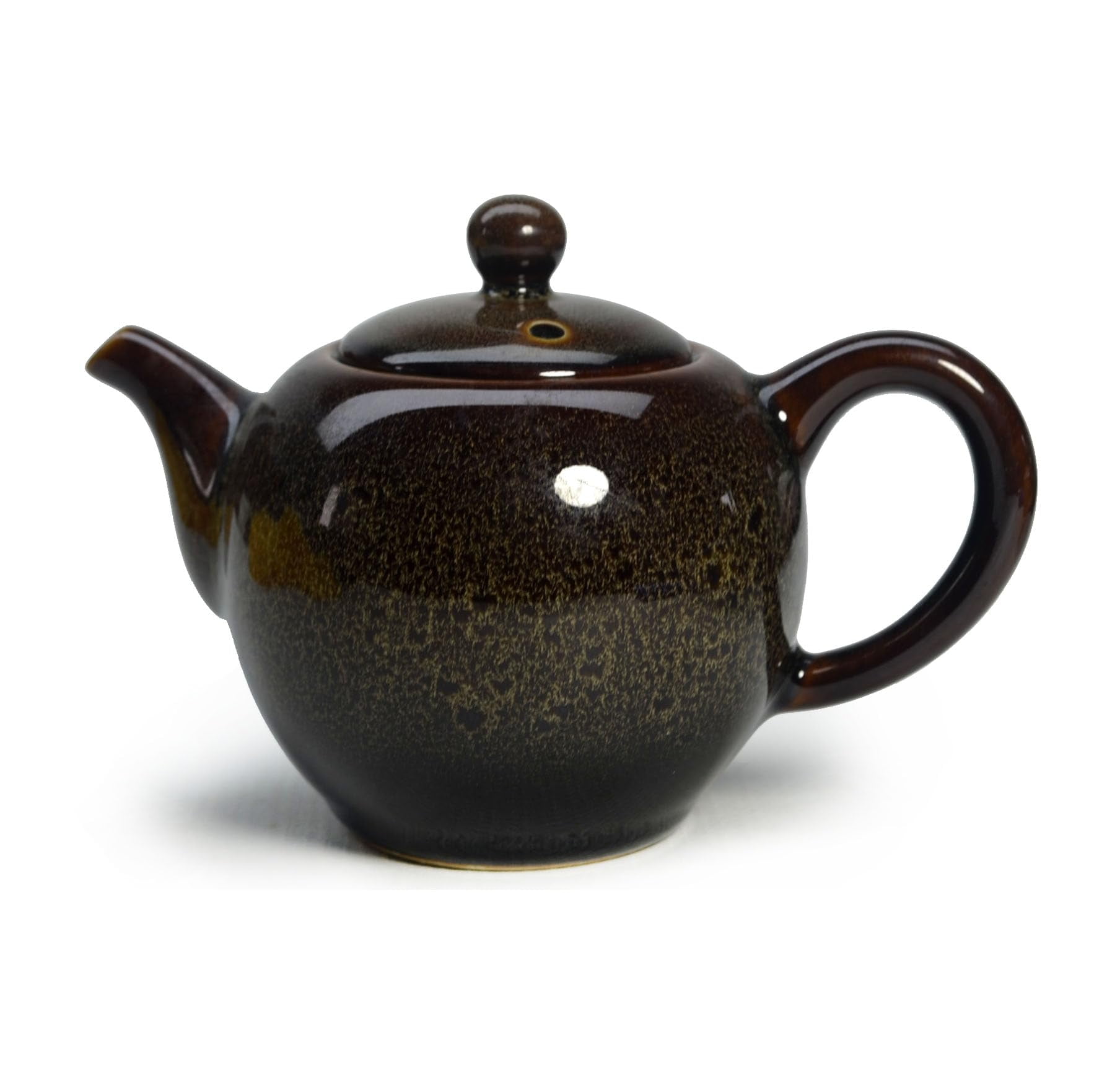 Porcelain Teapot, 10oz Tea Pot Small Teapot Ice Crack Glazed Ceramic ...