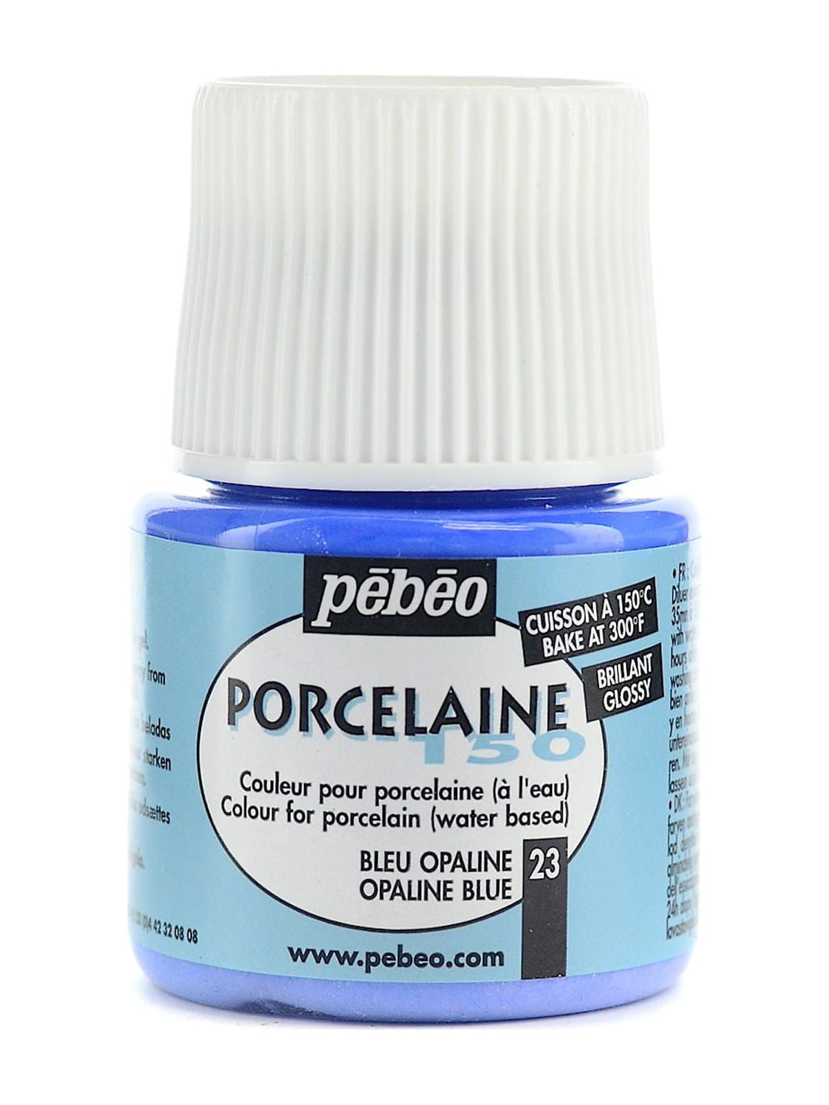 Porcelaine 150 China Paint opaline blue, 45 ml (pack of 3) - Walmart.com