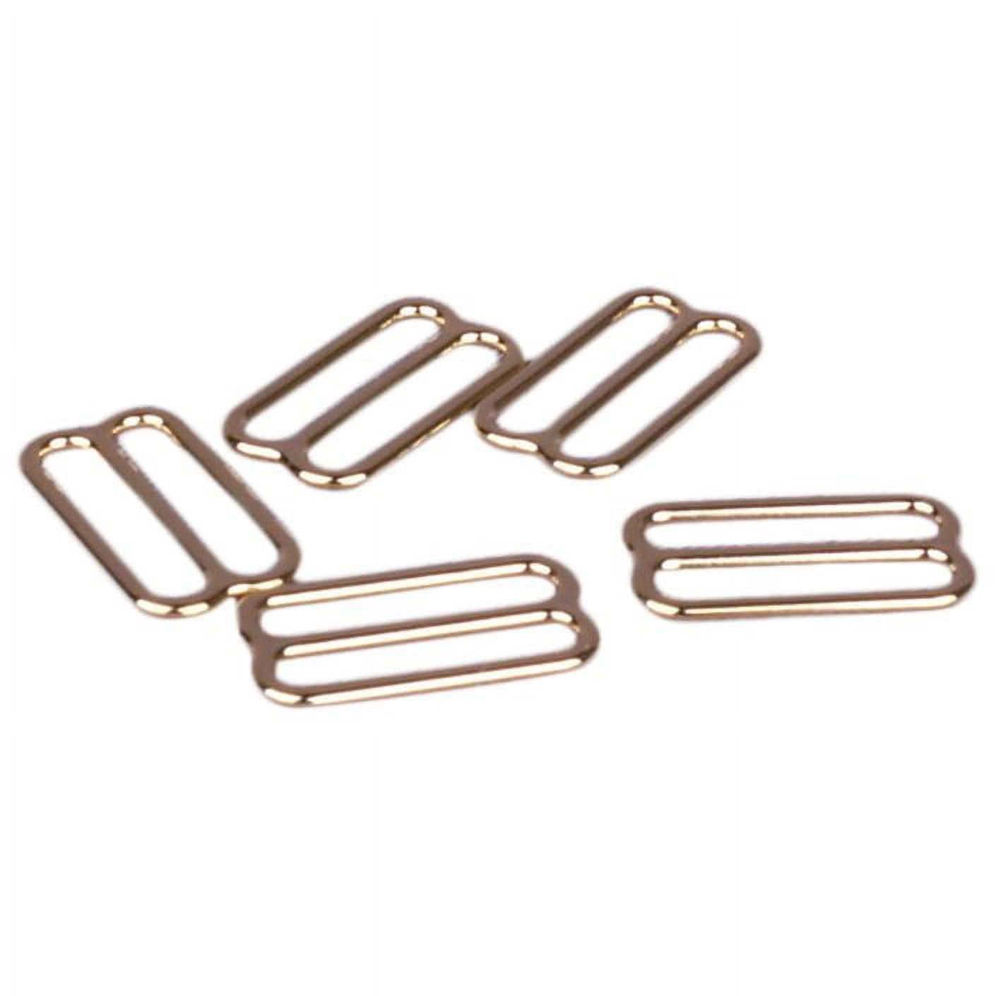 Porcelynne Gold Metal Alloy Replacement Bra Strap Slide - 5/8" (16mm ...