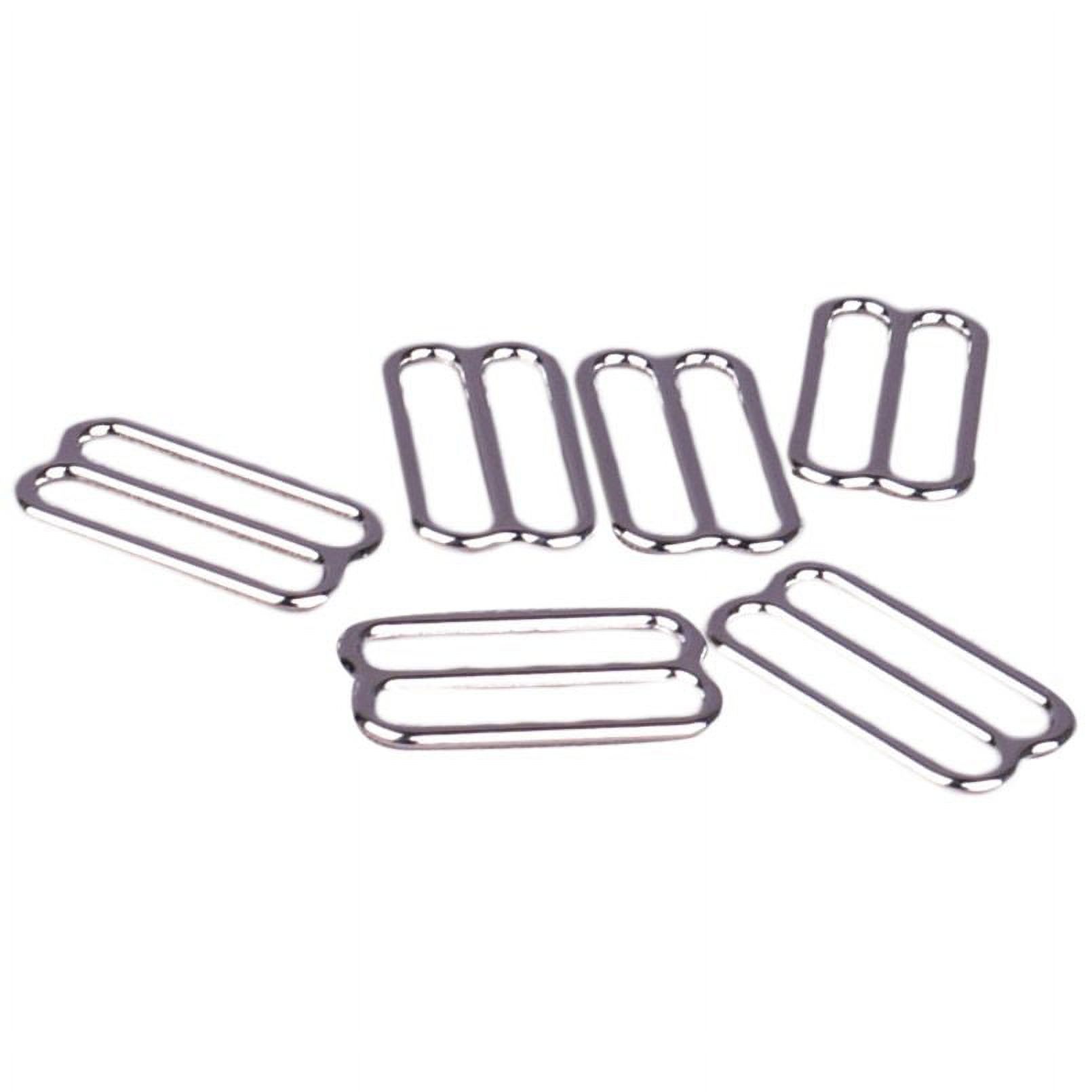 Porcelynne Silver Metal Alloy Replacement Bra Strap Slide - 5/8" (16mm ...