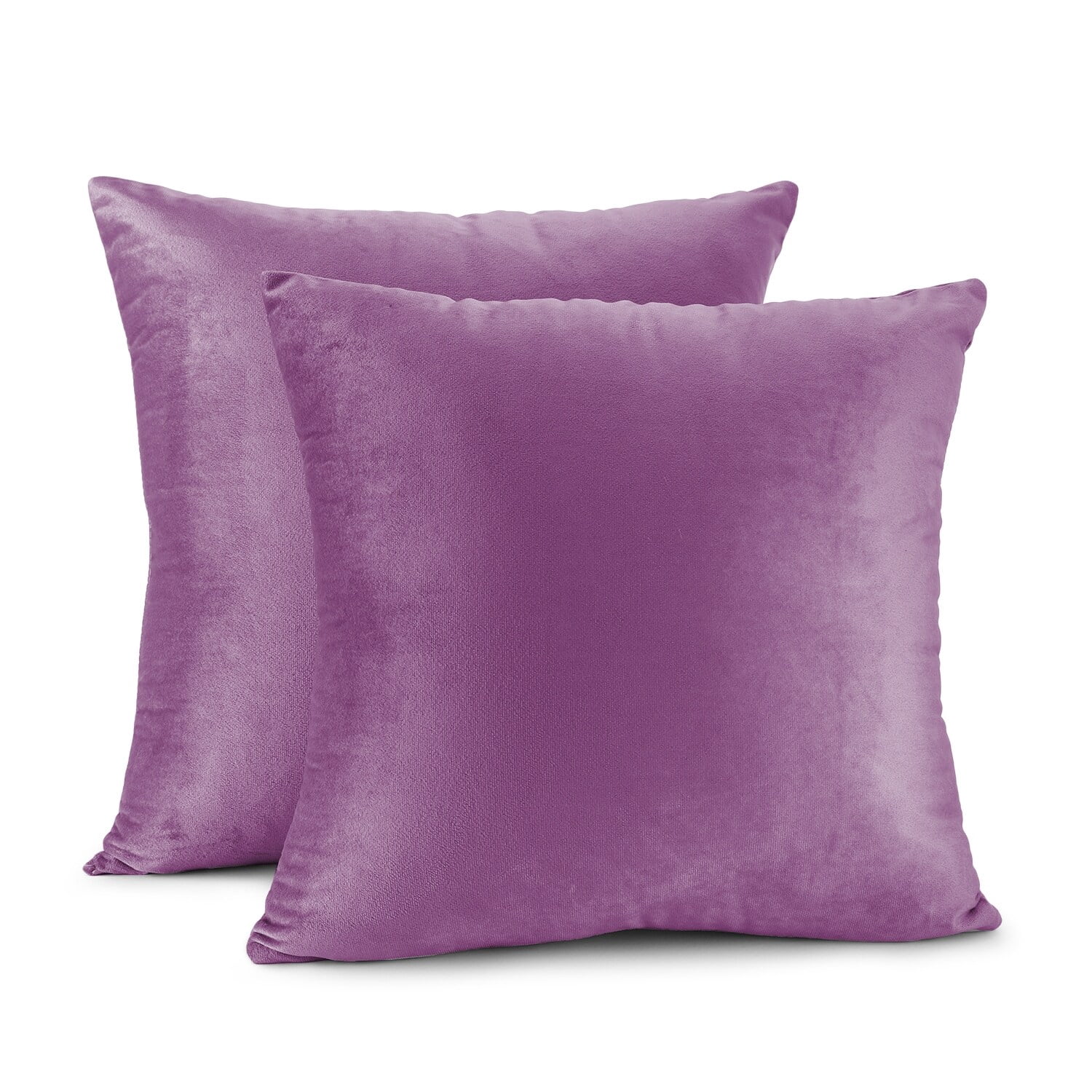 Porch & Den Cosner Microfiber Velvet Throw Pillow Covers (Set of 2 ...