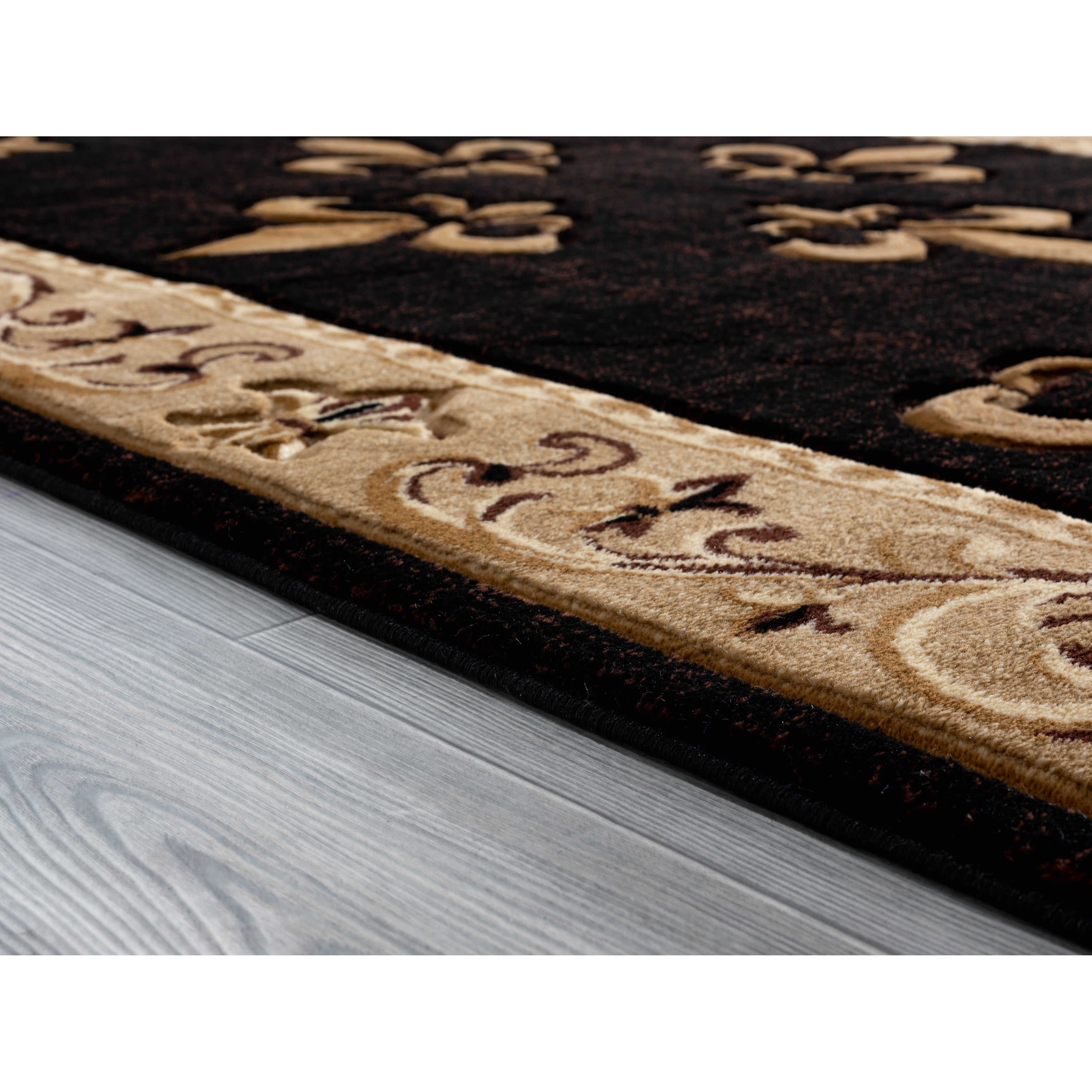 Porch & Den Davidii Hand-Carved Area Rug Beige 1'10" x 2'8" 2' x 3 ...