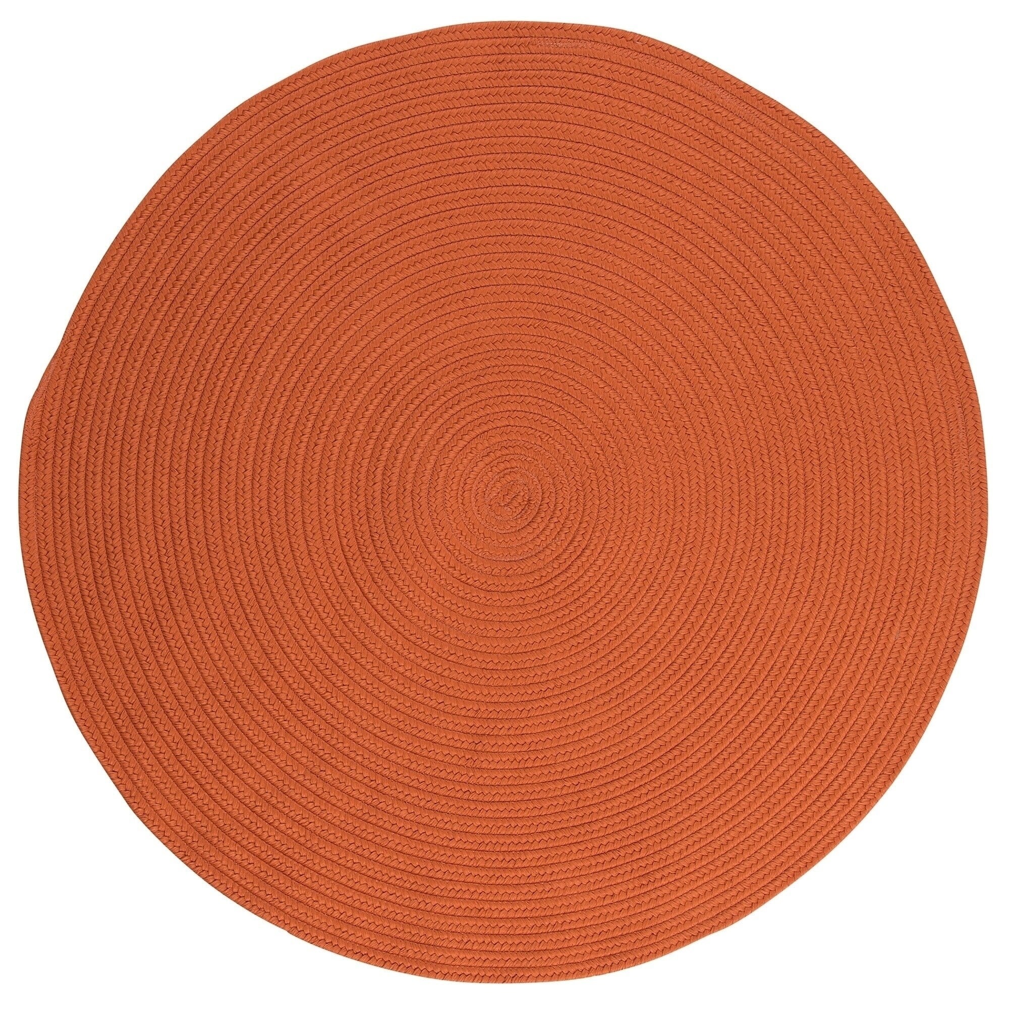 Porch & Den Oakland Reversible Indoor/ Outdoor Area Rug Orange 9' x 9 ...