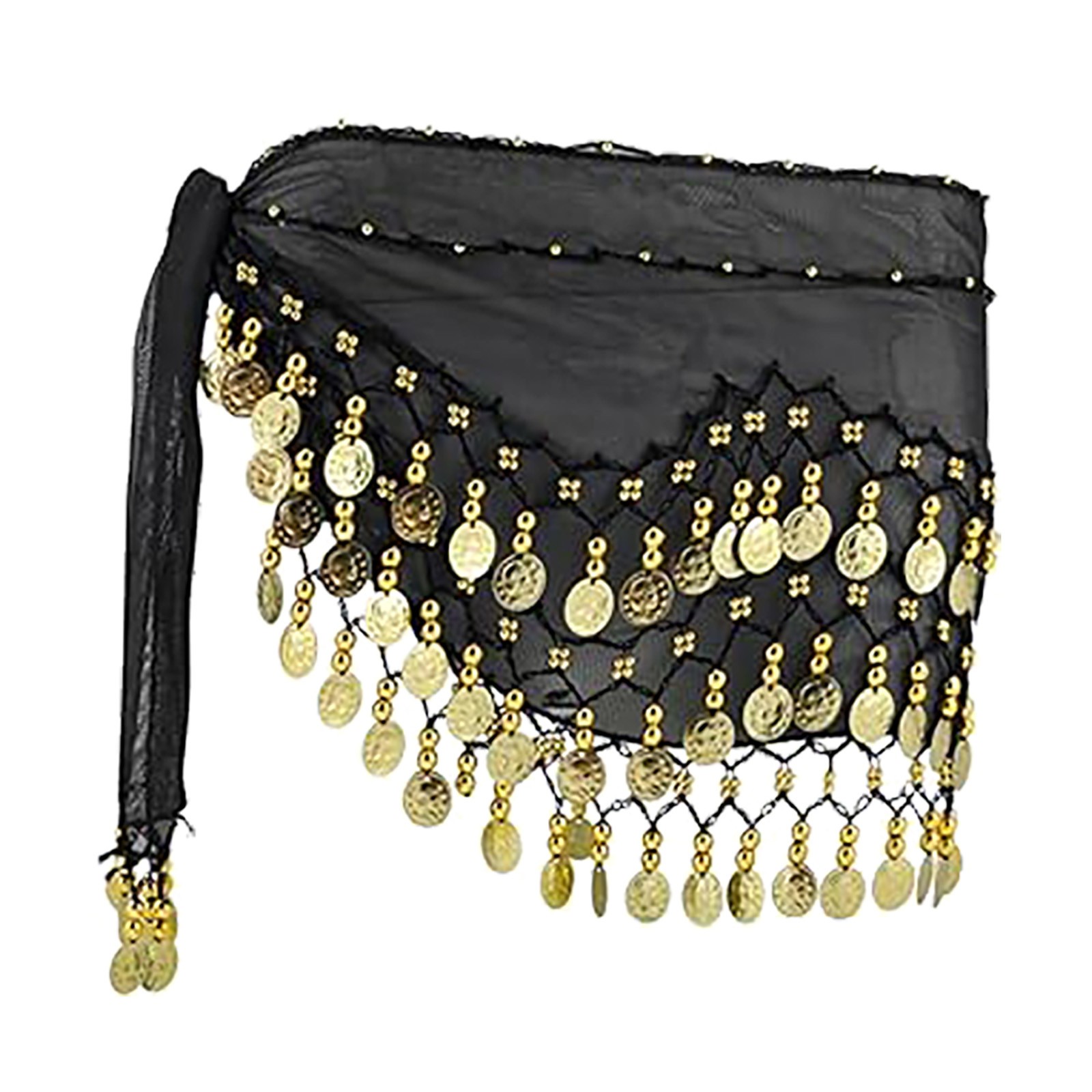 Porch Dress Belly Dance Hip Scarf Belly Dance Skirt with Sequins And ...
