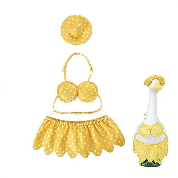 Porch Goose Bikini Outfits, Bikini Lawn Goose Costume Clothes, Funny ...