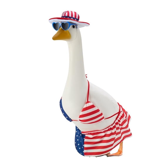 Porch Goose Outfits for 23 Inch Lawn Statue Costume for Cement Statue ...