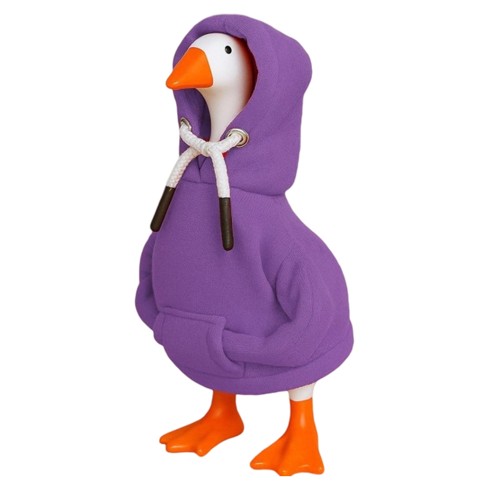 Porch Gooses Outfit Hoodies Lawns Gooses Costume Yard Geese Statue ...
