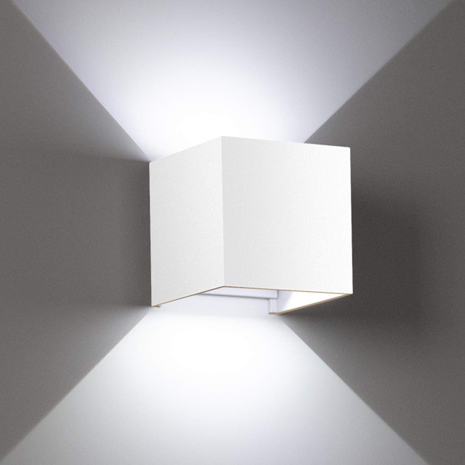 Porch Lights with Adjustable Light Angle, Aluminum LED Wall Light for ...